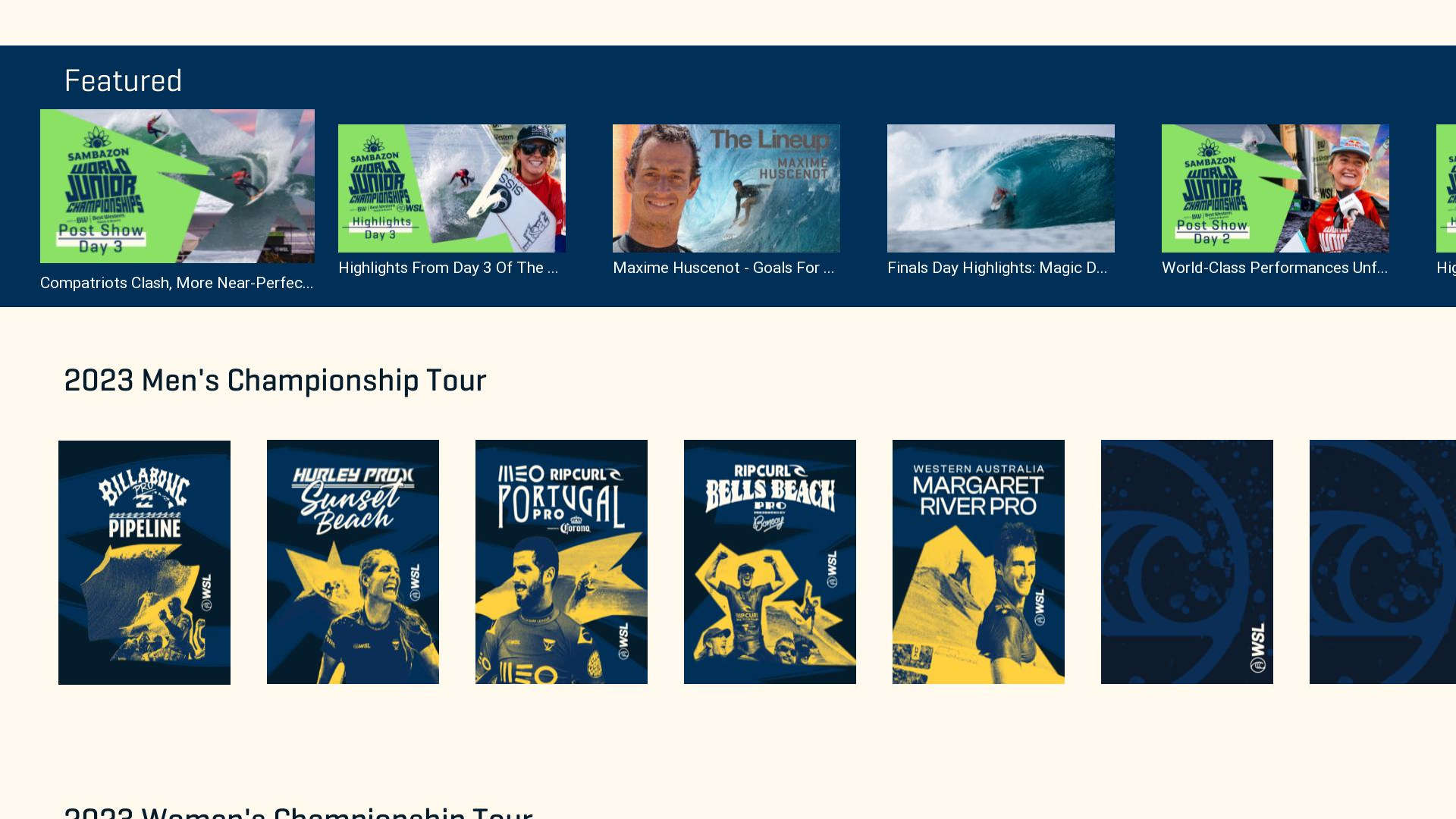 World Surf League - App on Amazon Appstore