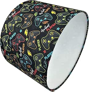 Gaming Lampshade Ceiling Light Shade for Boys Girls Bedroom Accessories ...