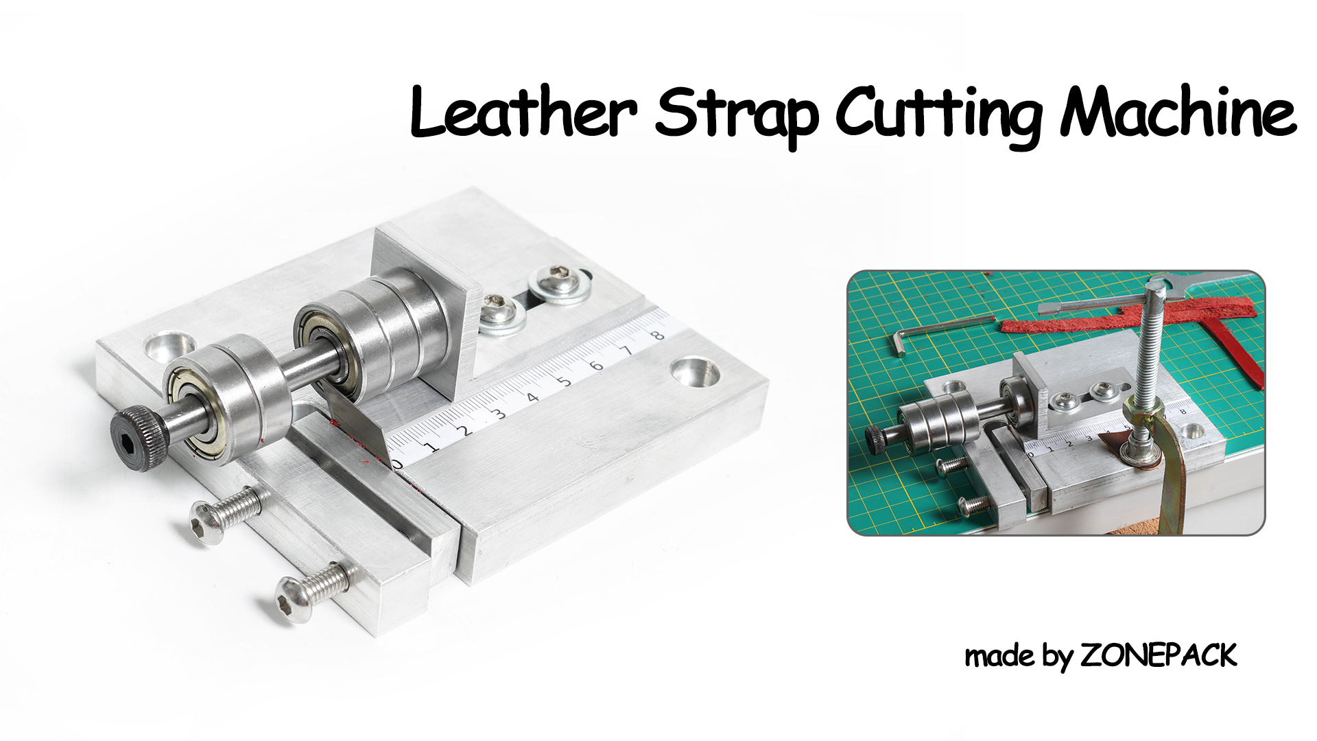 Watch How to Use Leather Strap Cutting Machine on Amazon Live