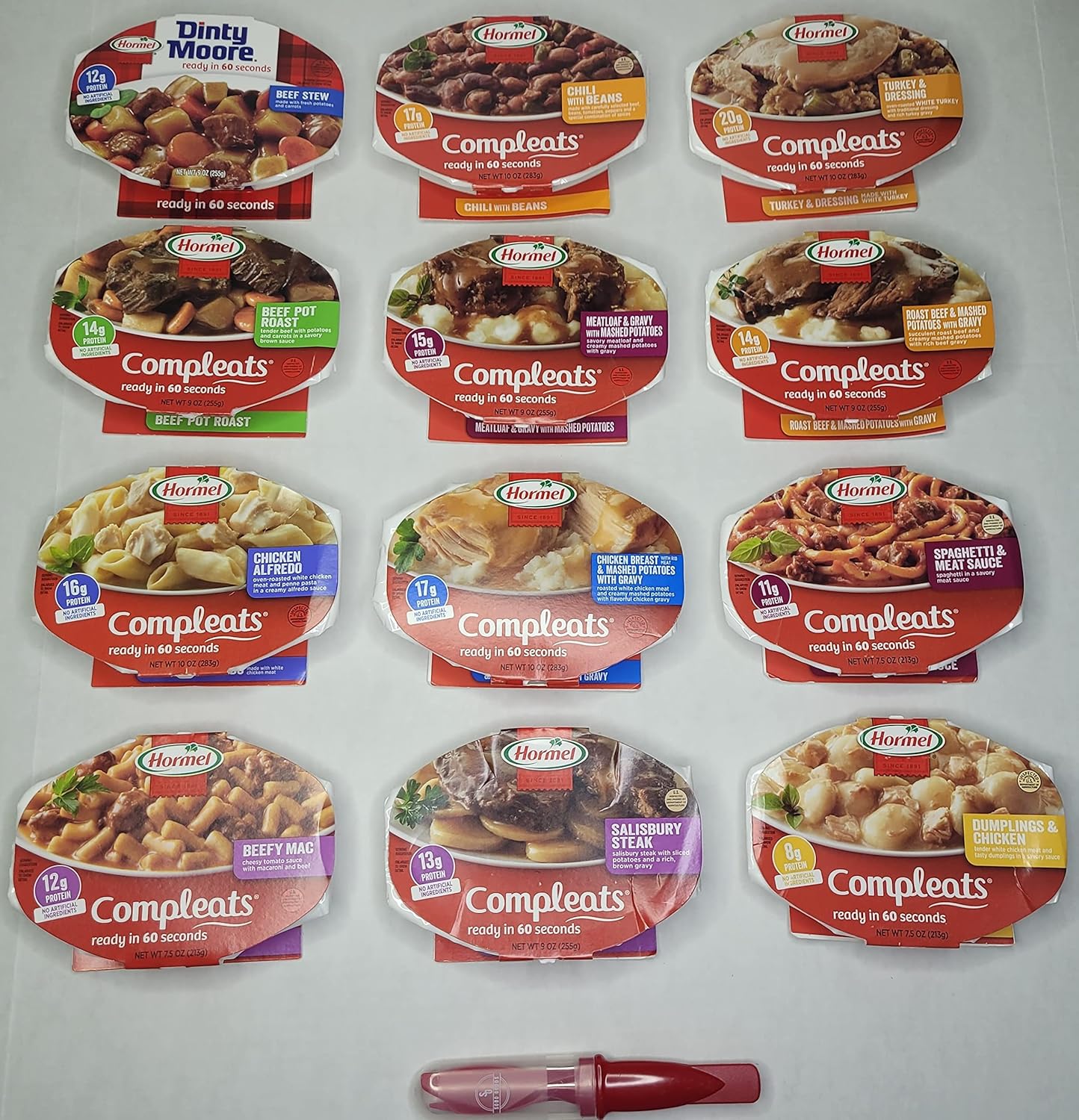 Amazon.com : Hormel Compleats Microwave Meal Variety Bundle by Sobo ...