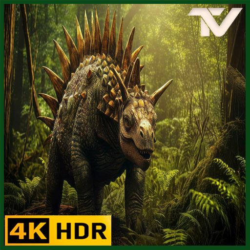Jurassic Jungle Ambience - T-Rex and Dinosaur Sounds Screensaver - App ...