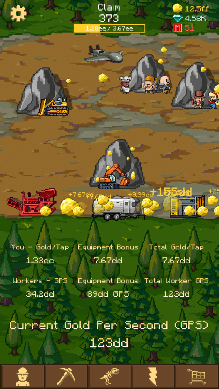 Goldcraft - Idle Gold Mining - App on Amazon Appstore