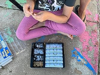 Amazon.com: Dr. STEM Toys Play Money for Kids: Durable Boxed Set ...