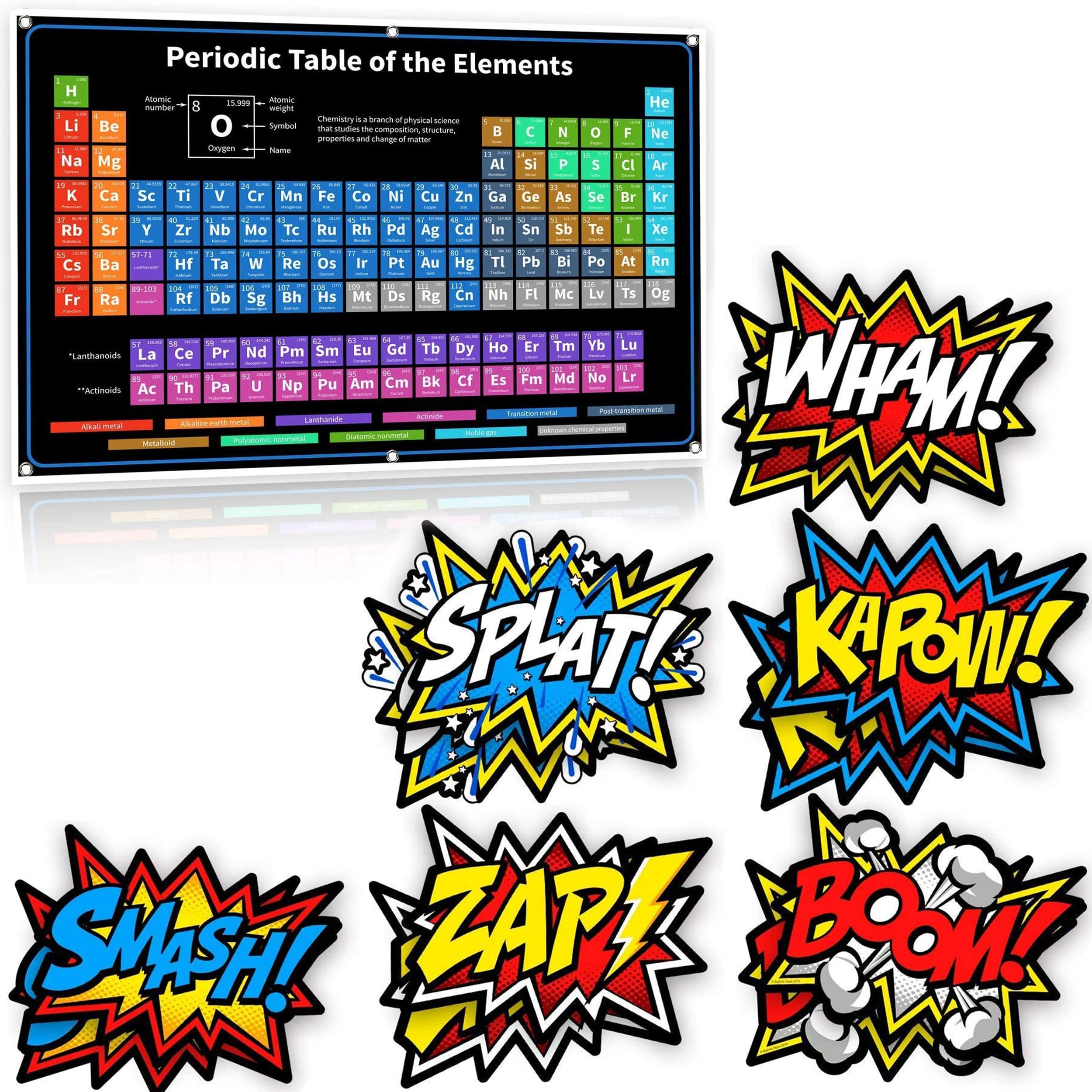 Superhero Word Cutouts