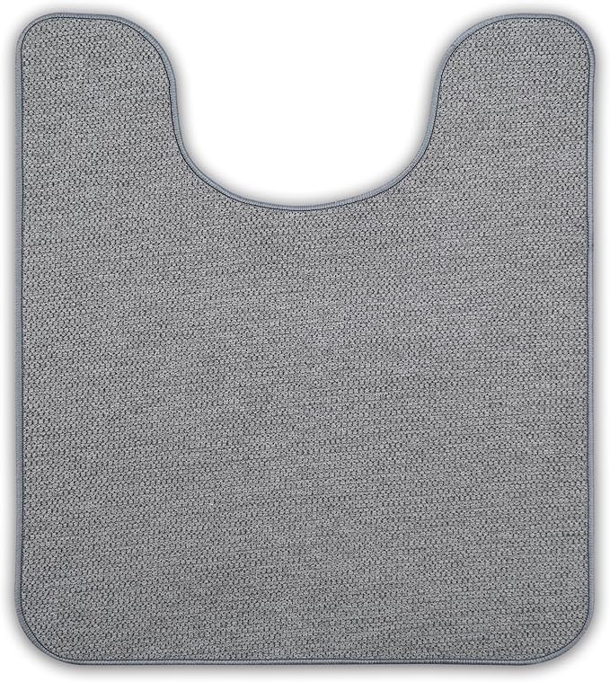 Amazon.com: Bosap Toilet Rugs U Shaped Bathroom Rug,Machine Washable ...