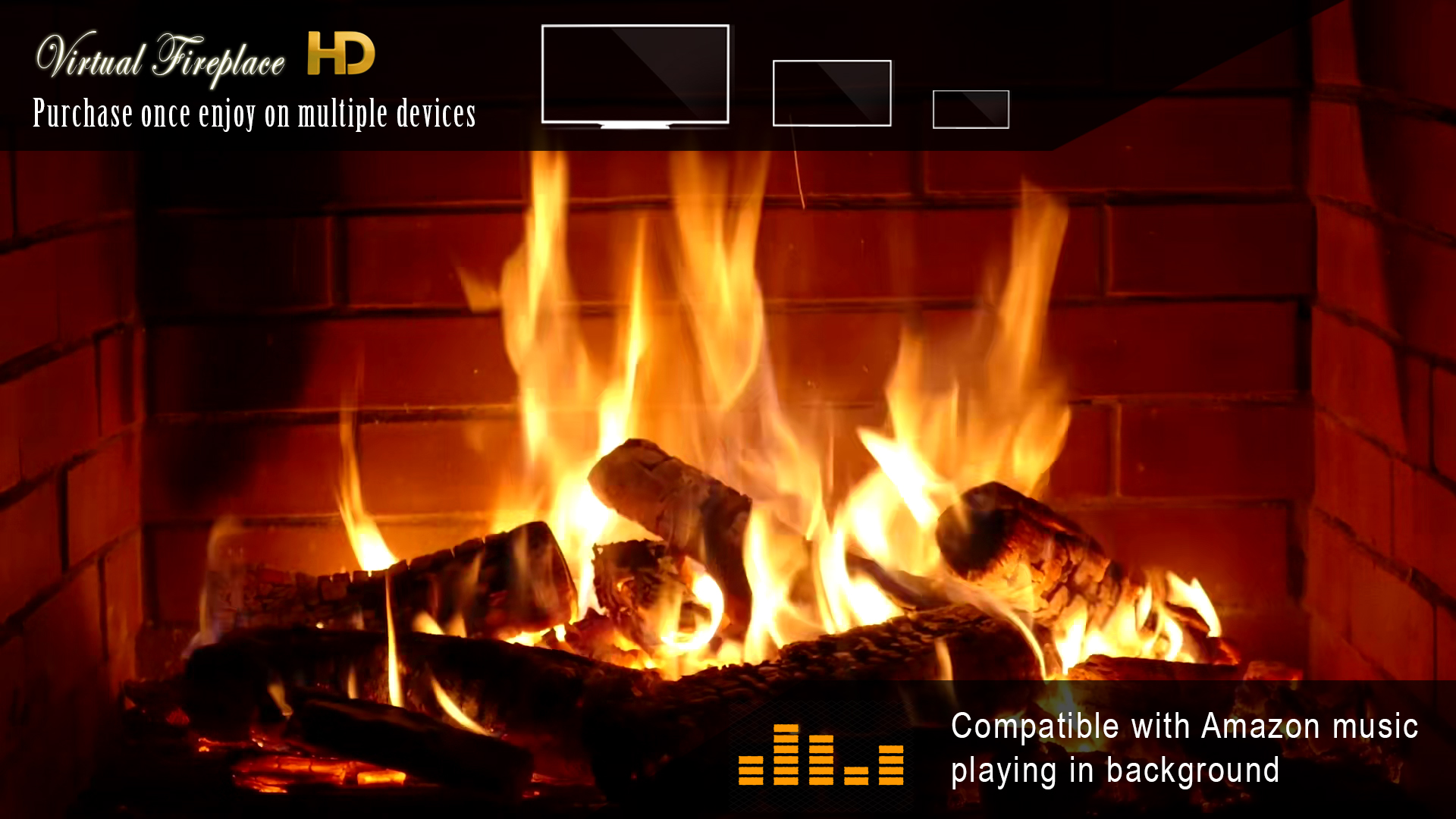 Virtual Fireplace HD - App on Amazon Appstore