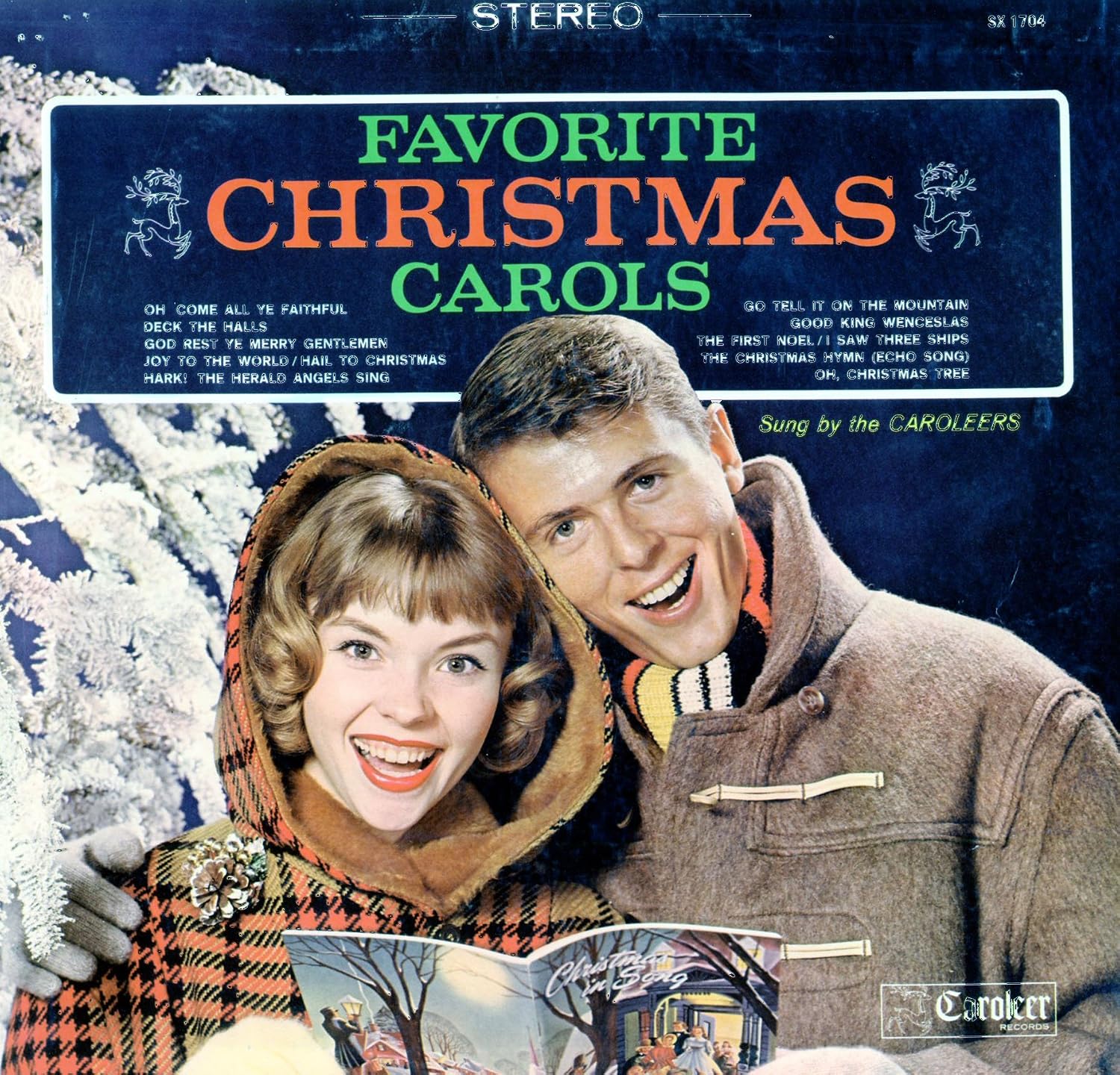 Amazon.com: Audio CD Favorite Christmas Carols. The Caroleers. Diplomat ...