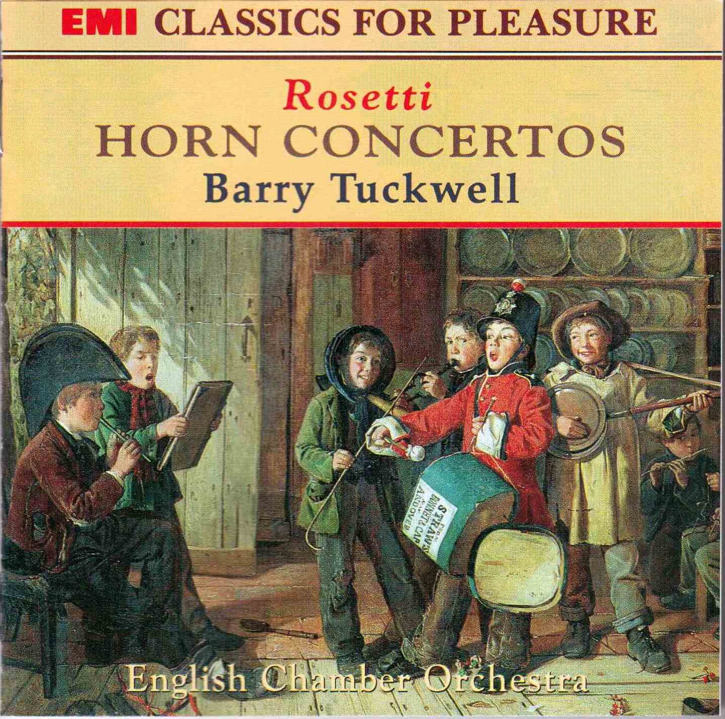 Rosetti: Horn Concertos in E major (K3:44), E flat major (K3:39) and E ...