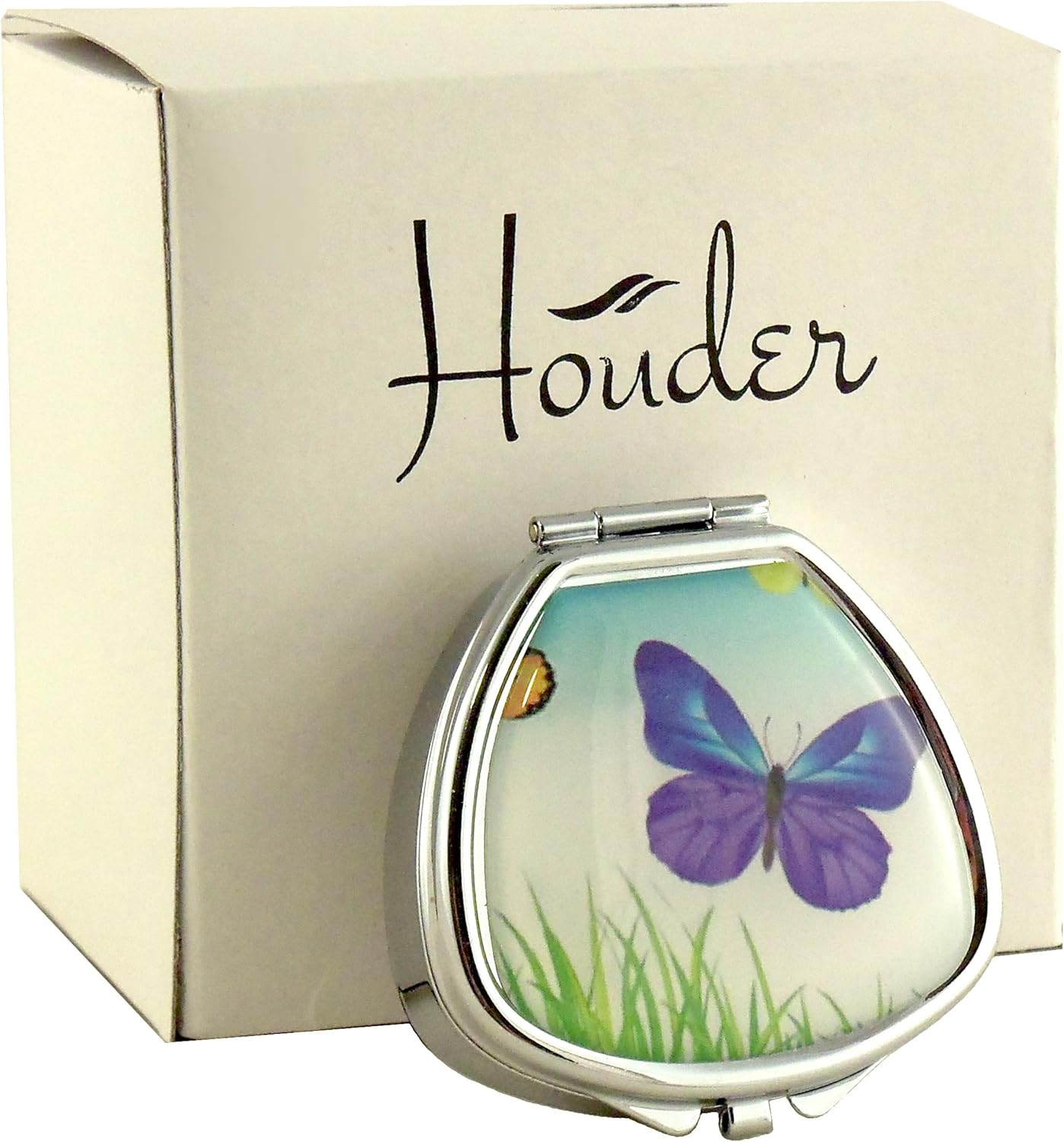 Amazon.com: Designer Pill Box by Houder - Decorative Pill Case with ...
