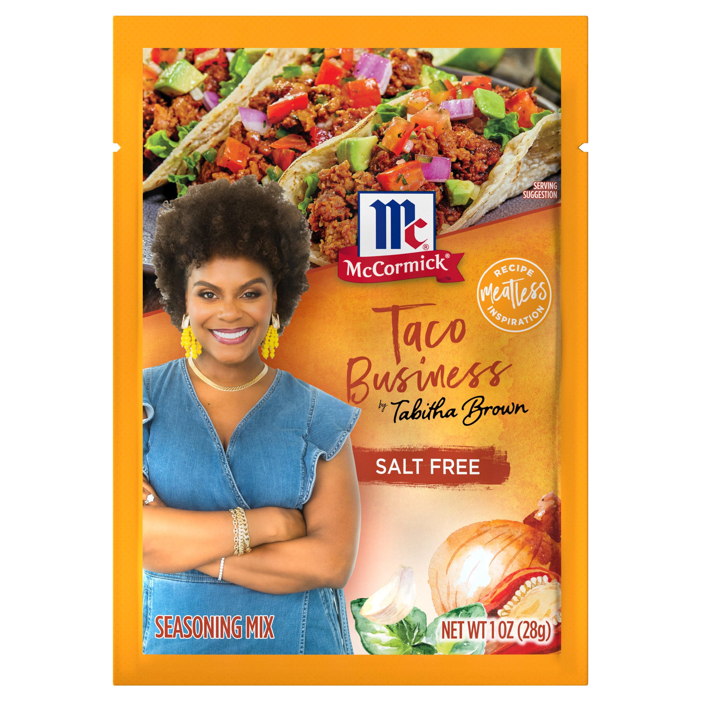 Amazon.com : McCormick Taco Business Seasoning Mix by Tabitha Brown, 1 ...