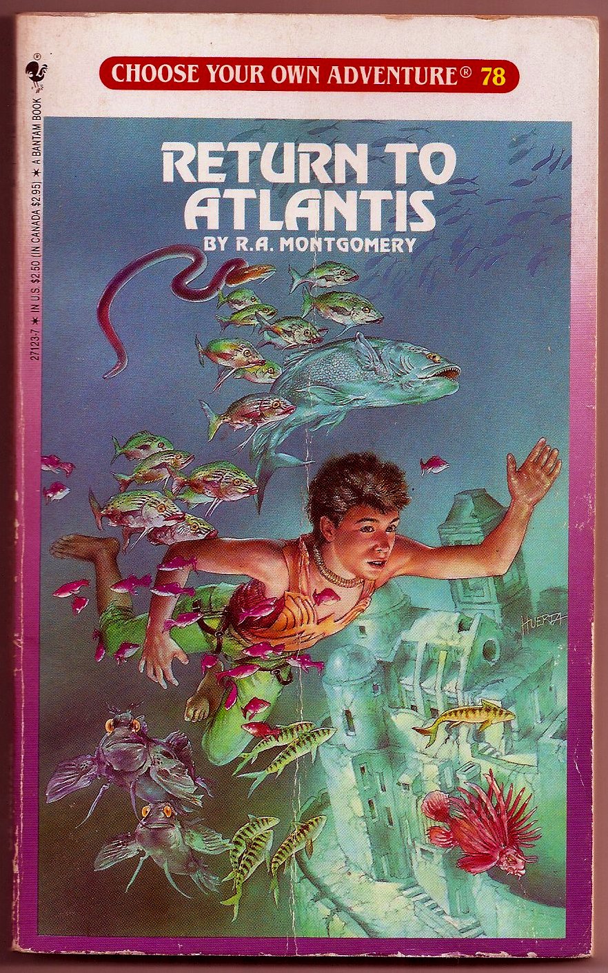 Return to Atlantis (Choose Your Own Adventure #78): R. A. Montgomery ...