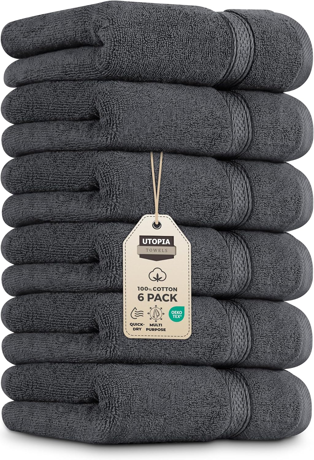 Utopia Towels - Premium Hand Towels - 100% Combed Ring Spun Cotton ...