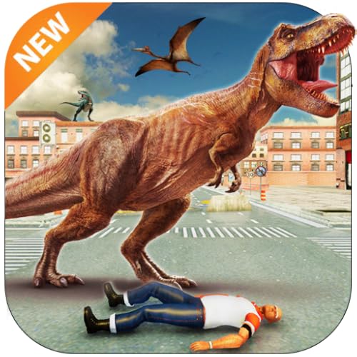 Dino in City 3D : Free island games for kids game jump gun fight attack ...