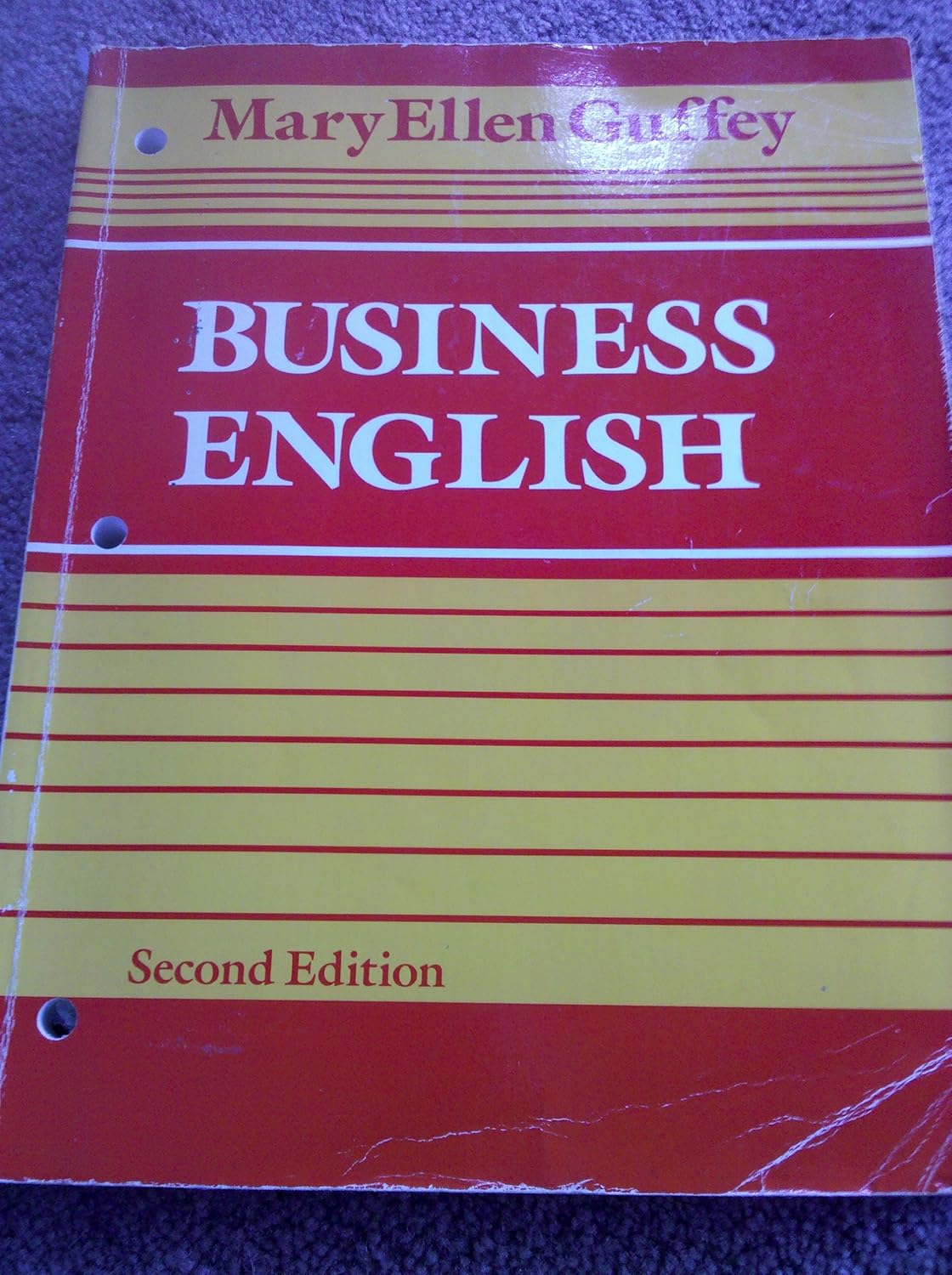 Business English: Guffey, Mary Ellen: 9780534057244: Amazon.com: Books