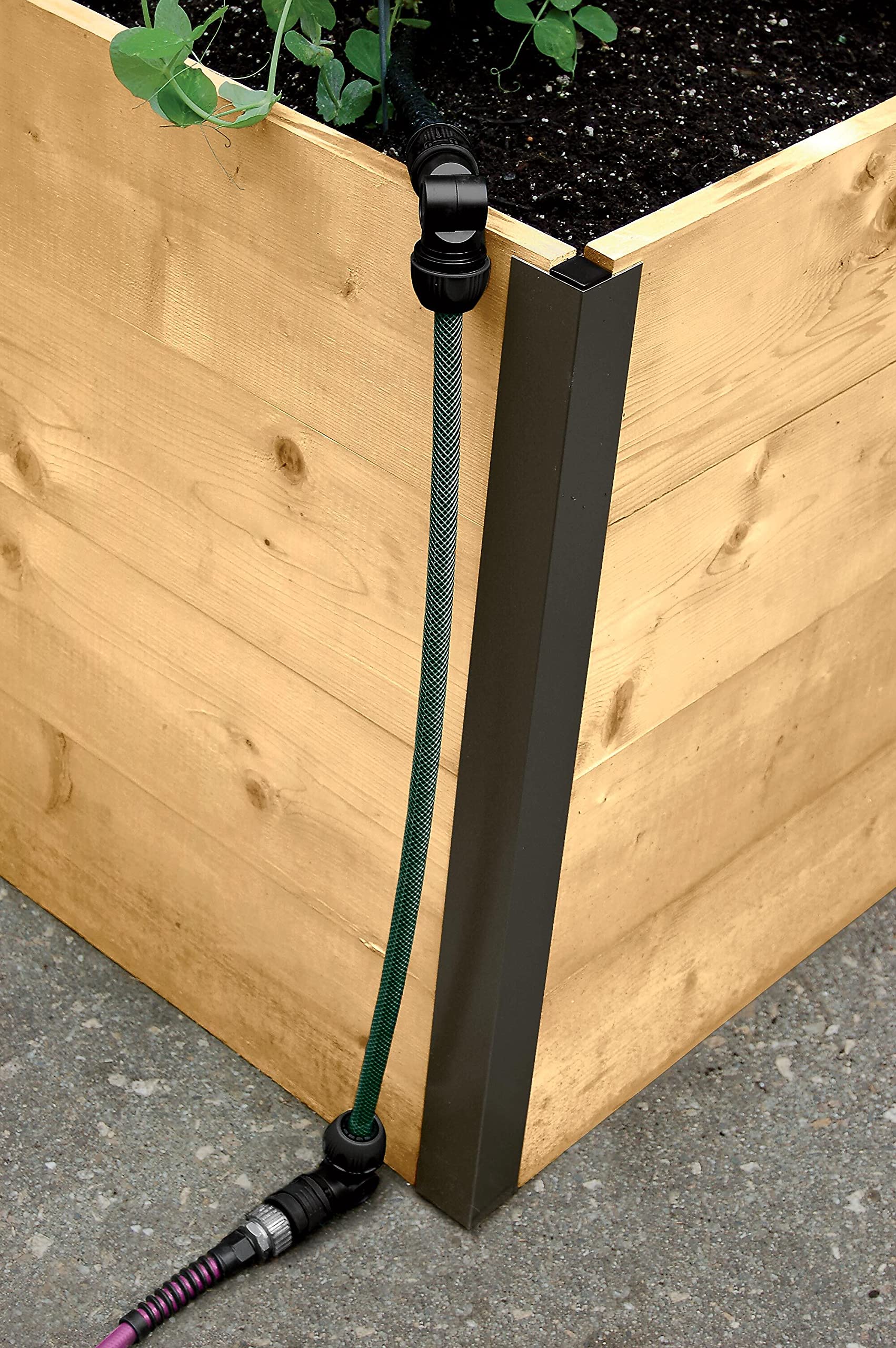 Wooden Planters With Drip System Tom Chambers Gorran Planter With