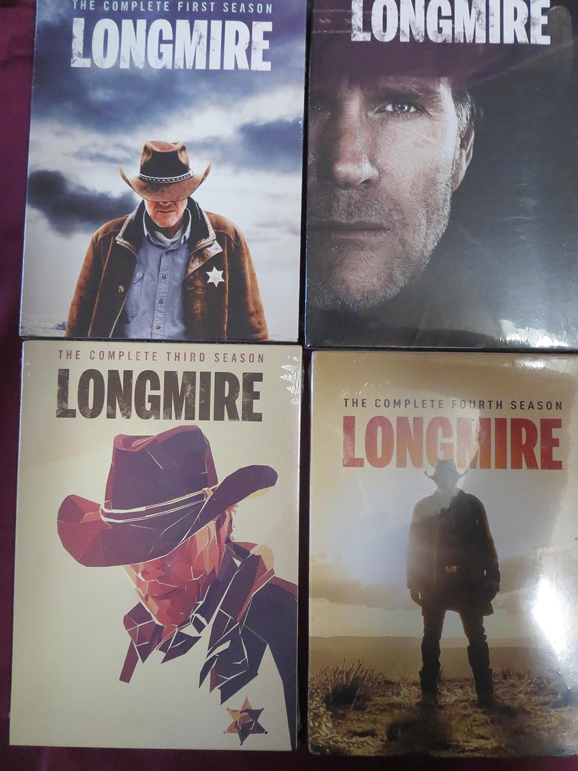 Longmire: Complete Series 1-4 Bundle Collection: Amazon.co.uk: DVD ...