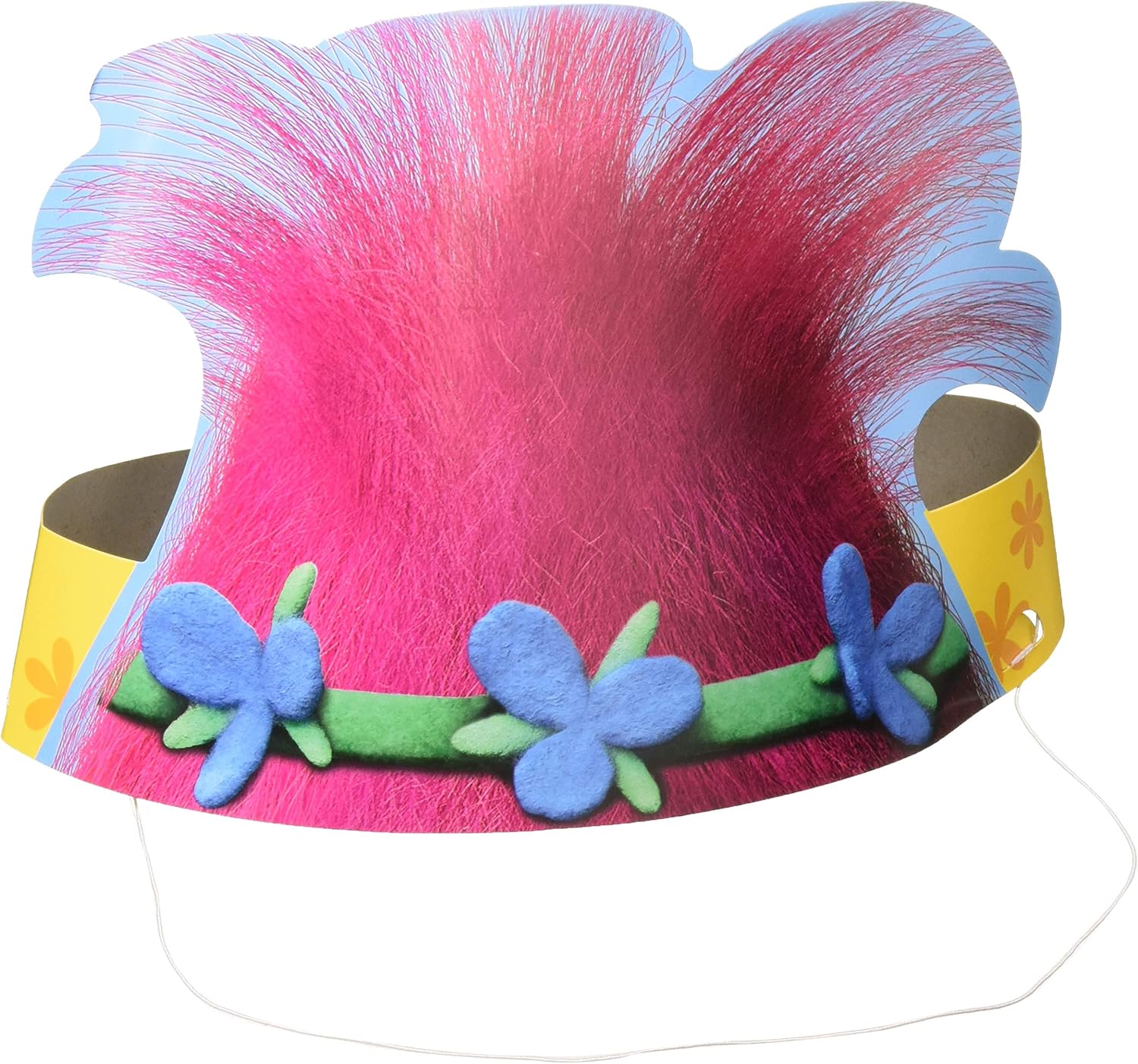 Amazon.com: Amscan Trolls Die Cut Paper Hats | Trolls Collections ...