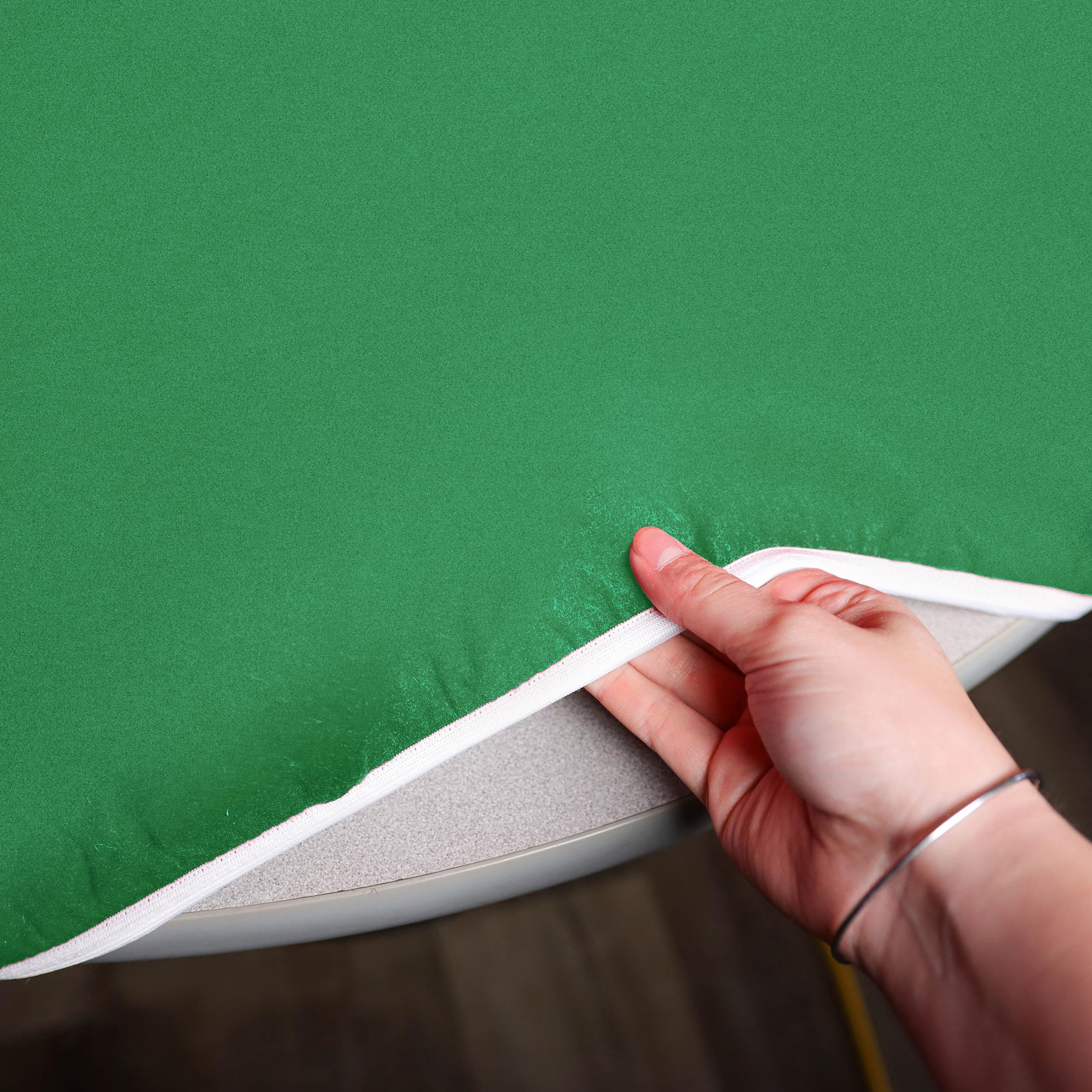 Green Felt Table Cloth