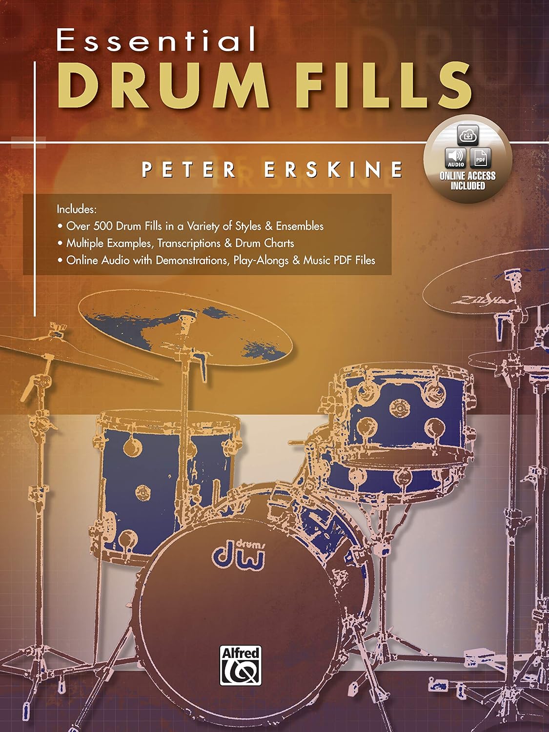 Essential Drum Fills: Book & Online Audio/PDF: Erskine, Peter ...