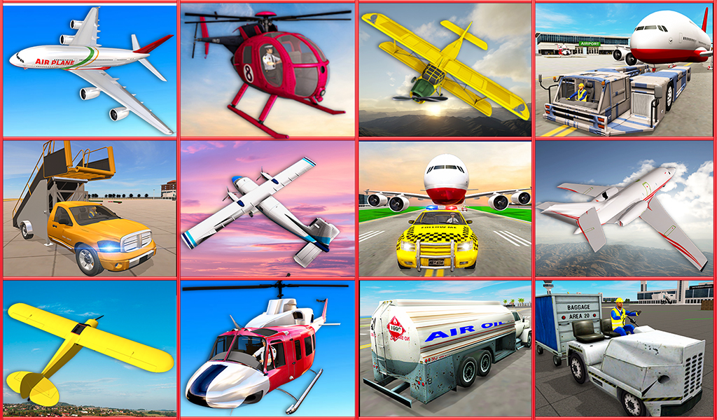 Airport Life Simulator Flying Games 3D Fly Plane & Vehicle Driving ...