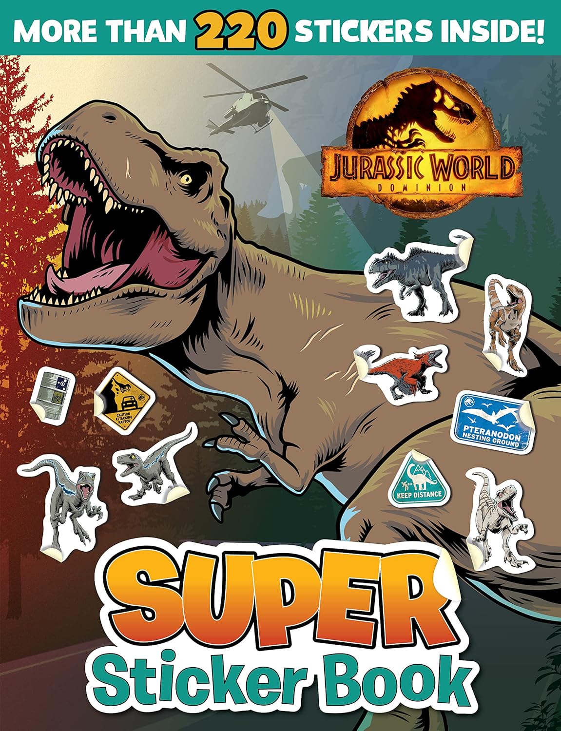 Jurassic World Dominion: Super Sticker Book (Universal): unknown author ...