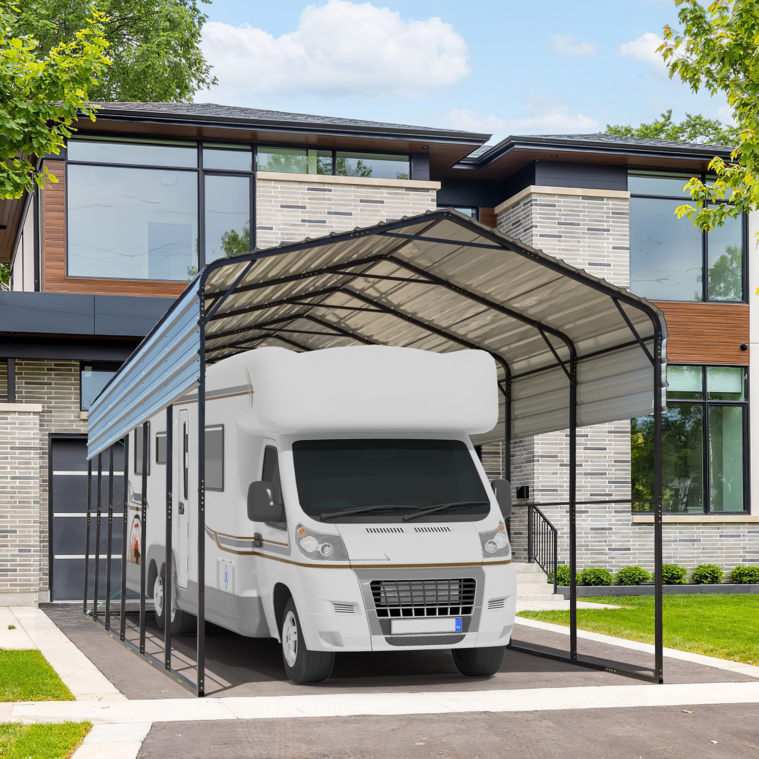 Mueller Metal Buildings Carports Trim Components: Steel Building