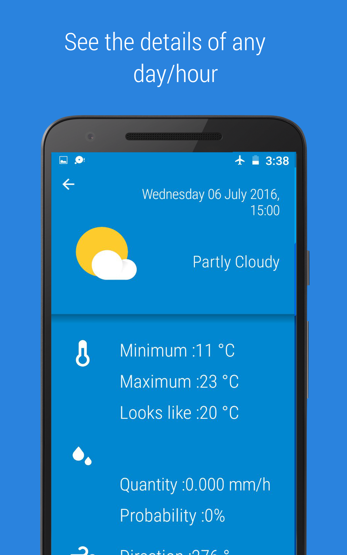 WeatherCast - App on the Amazon Appstore