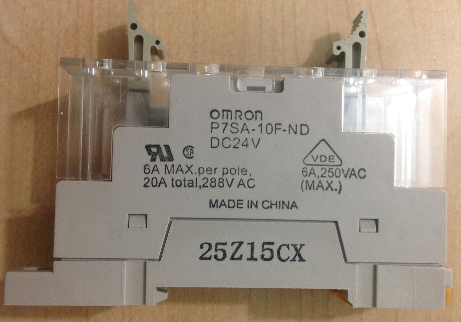 Amazon.com: OMRON STI P7SA-10F-ND DC24 Relay Socket : Industrial ...