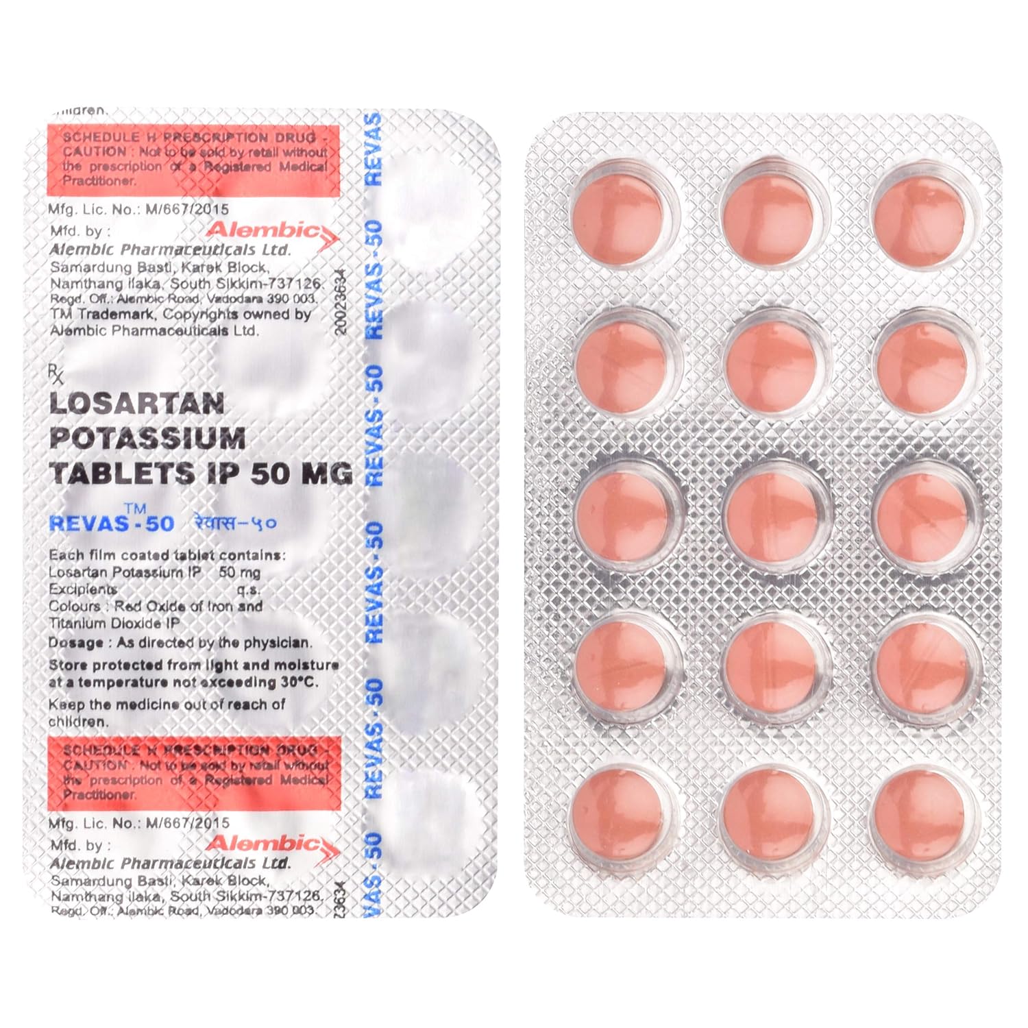 Revas 50 - Strip of 15 Tablets : Amazon.in: Health & Personal Care