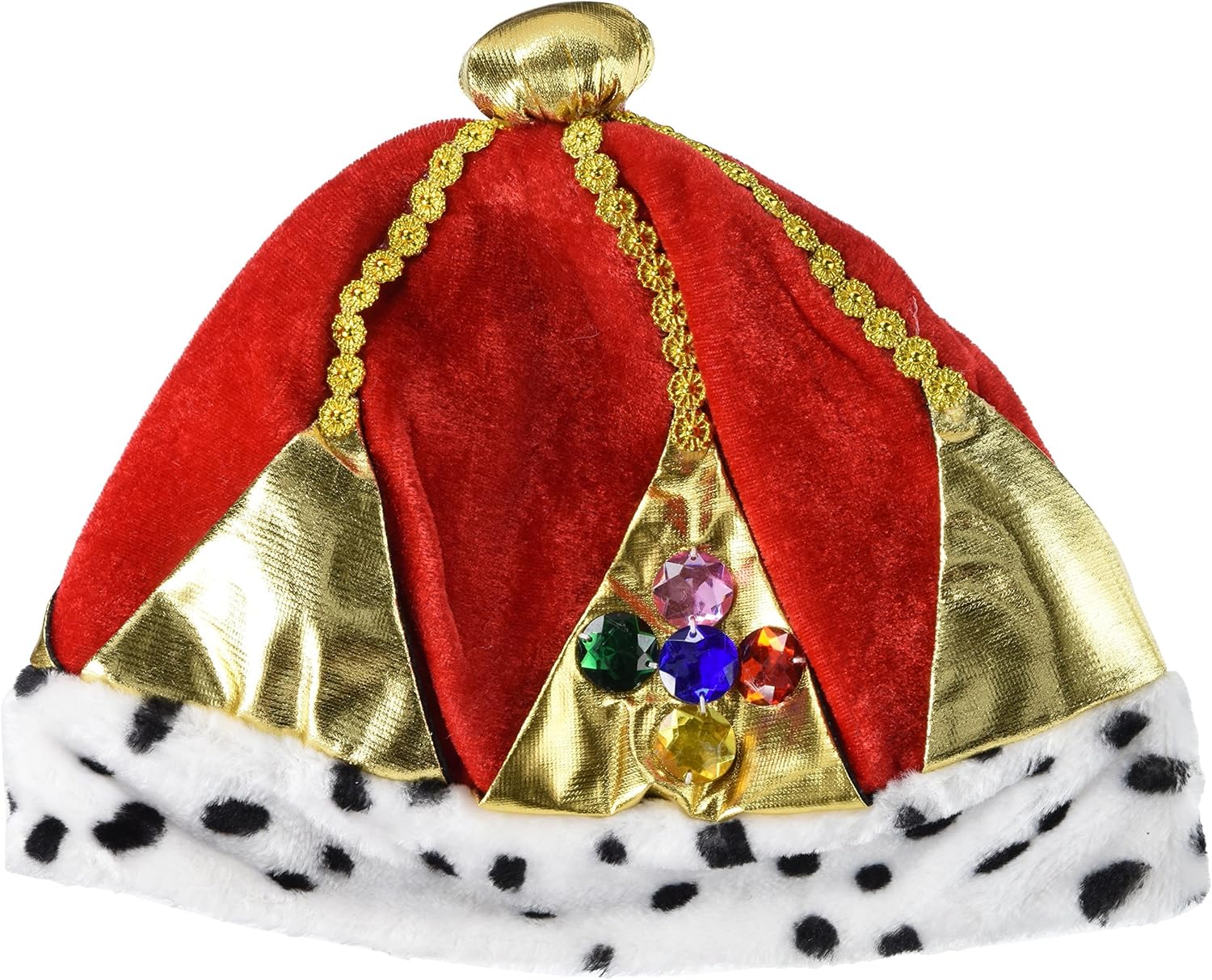 Amazon.com: Plush Imperial Queen's Crown Party Accessory (1 count ...