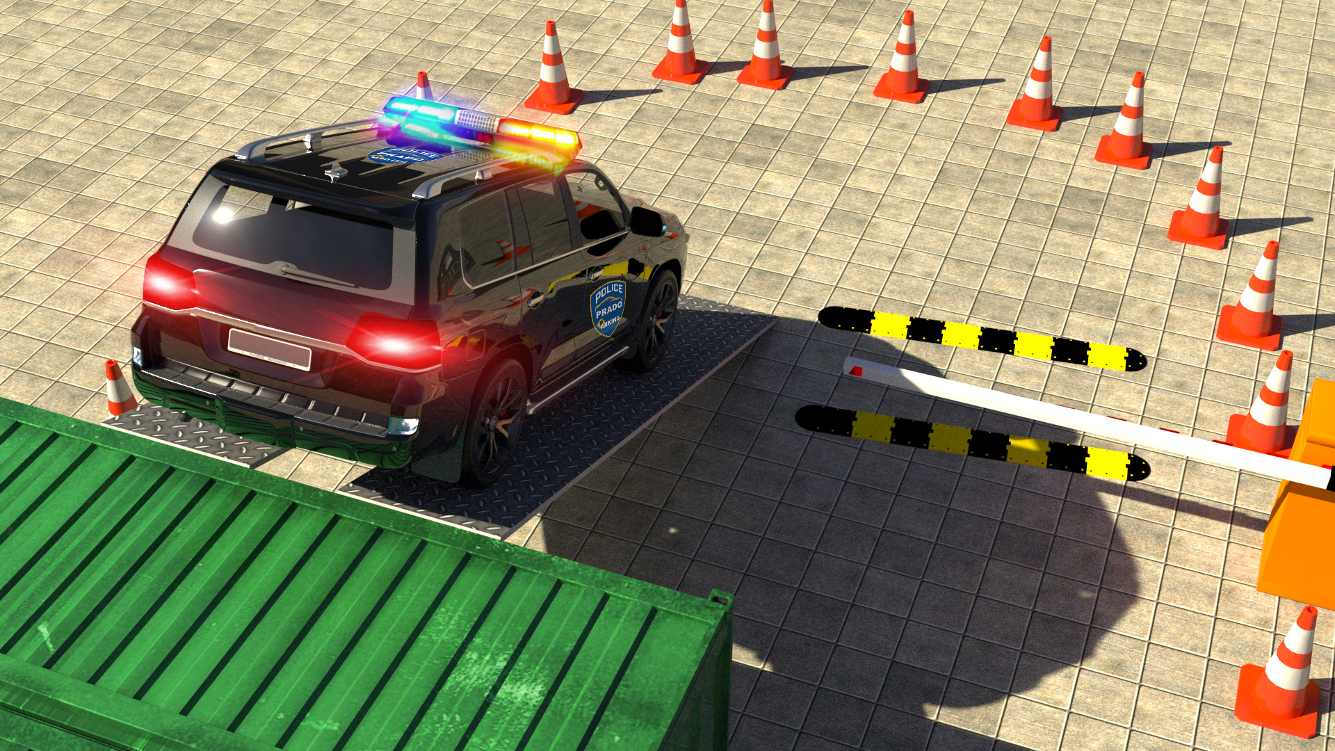 Multiplayer Prado Car Parking - Police Game US Police Car Transport ...