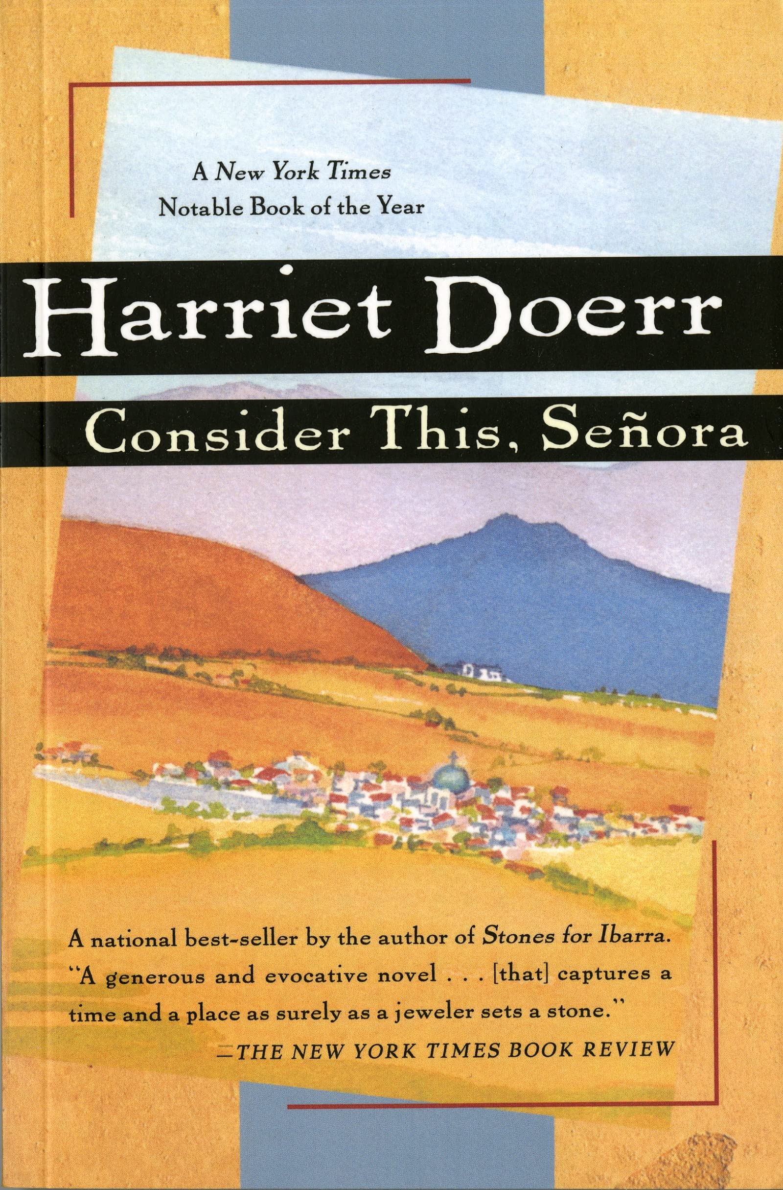 Consider This, Senora: Doerr, Harriet: 9780156000024: Amazon.com: Books