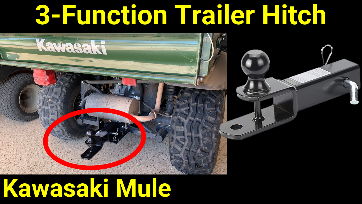 Watch Multi-Purpose Trailer Hitch for ATV and UTV on Amazon Live