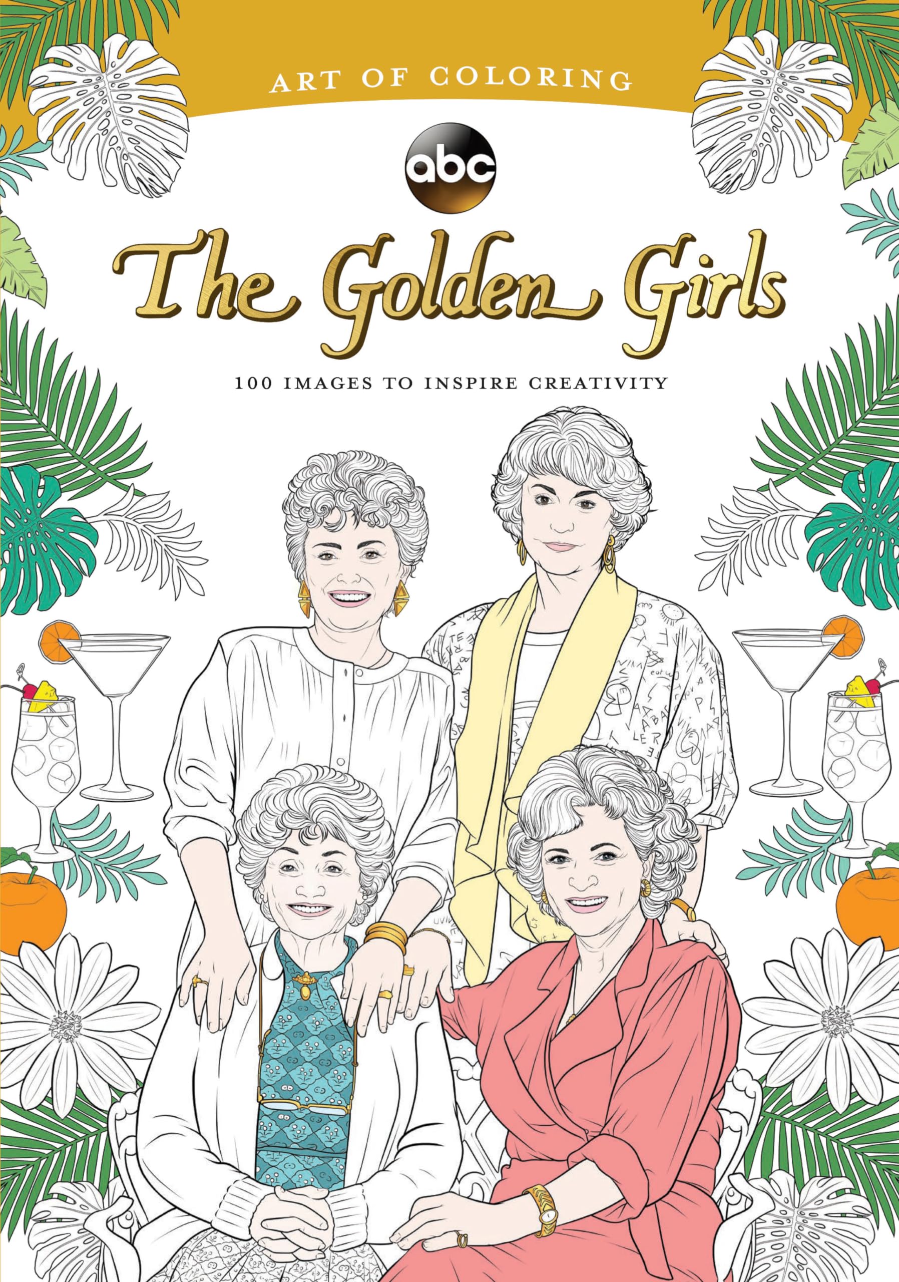 Amazon.com: Art of Coloring: Golden Girls: 100 Images to Inspire ...