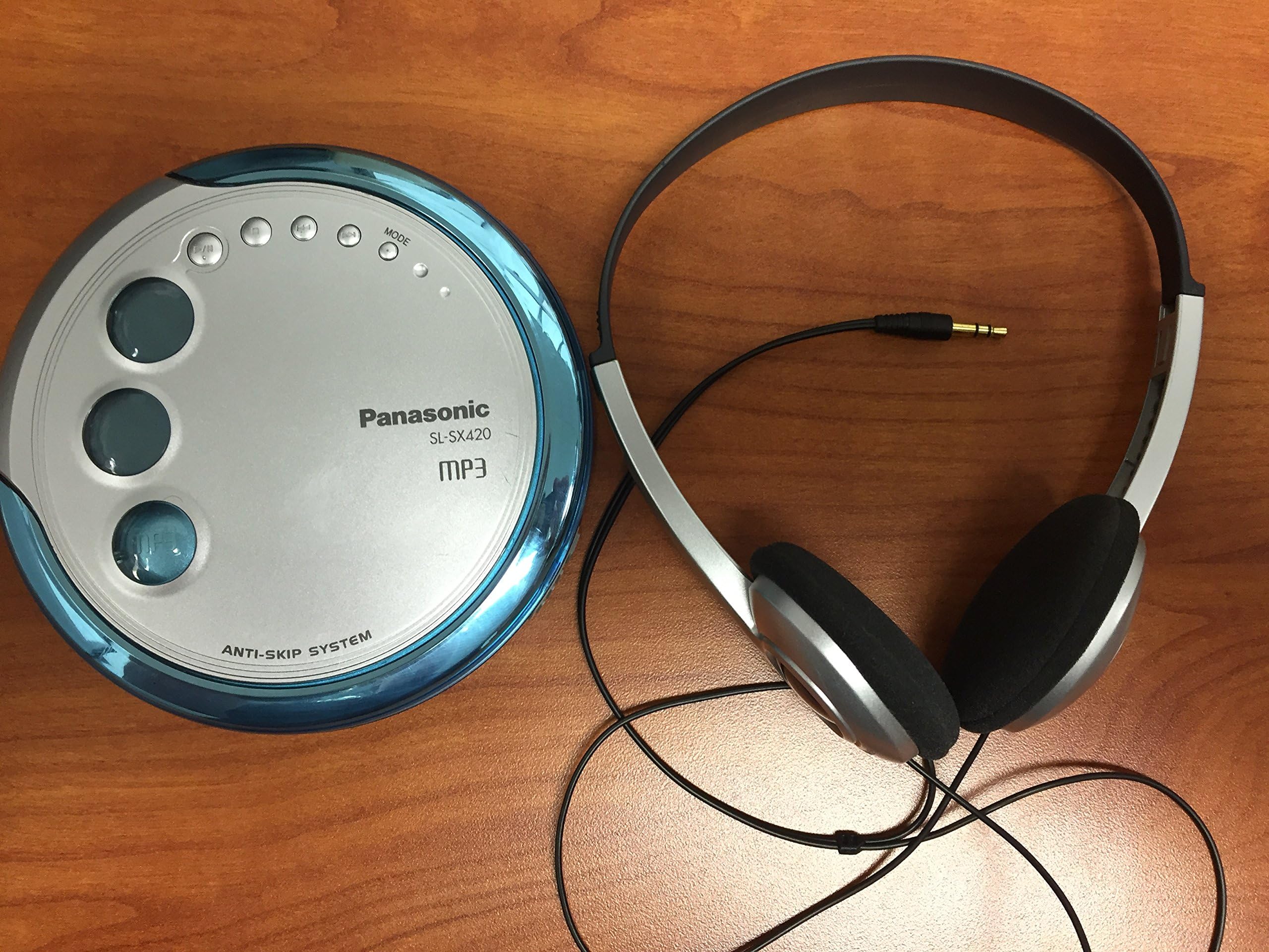 Amazon.com: Panasonic SL-SX420 CD/MP3 Player with Headphones (Metallic ...