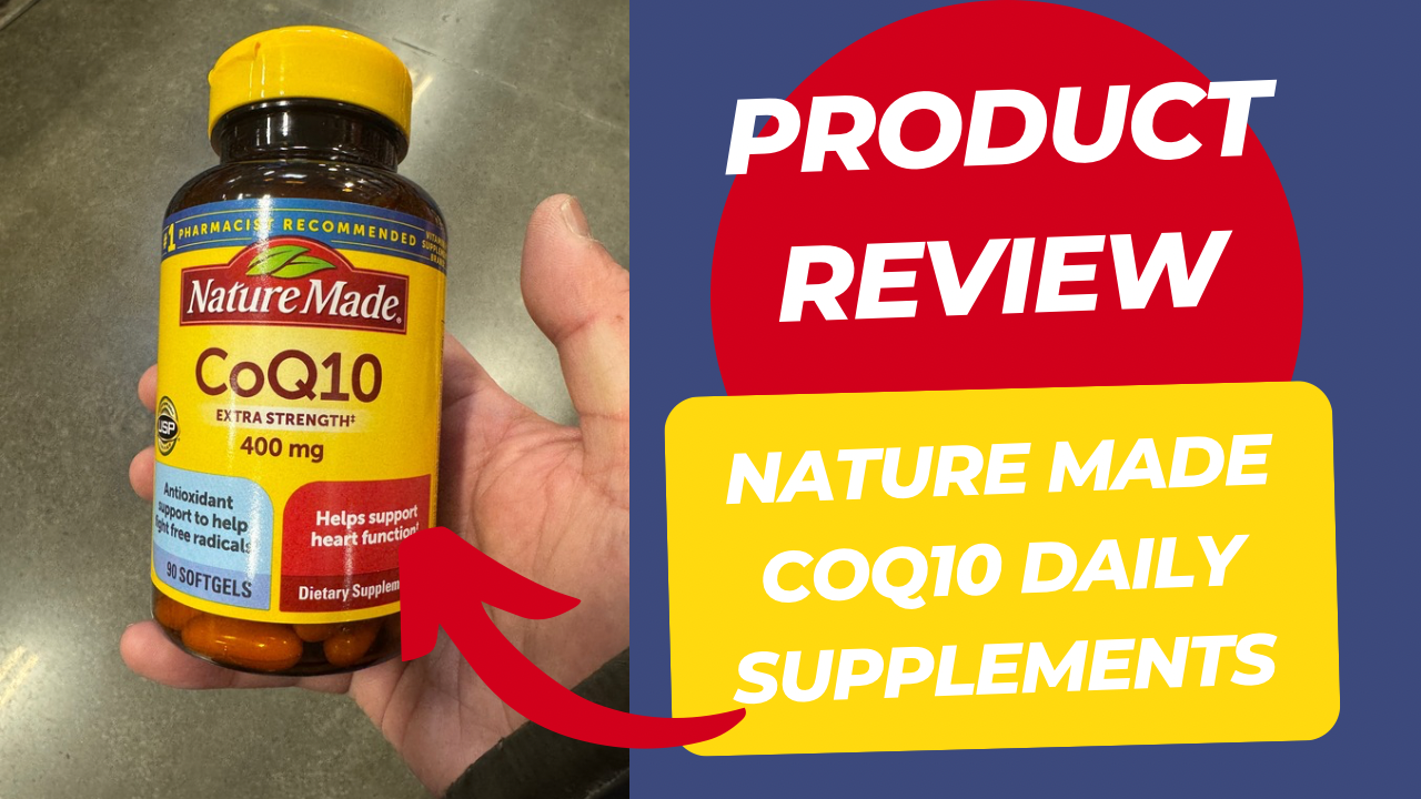 Watch Honest review of nature made CoQ10 supplements. on Amazon Live
