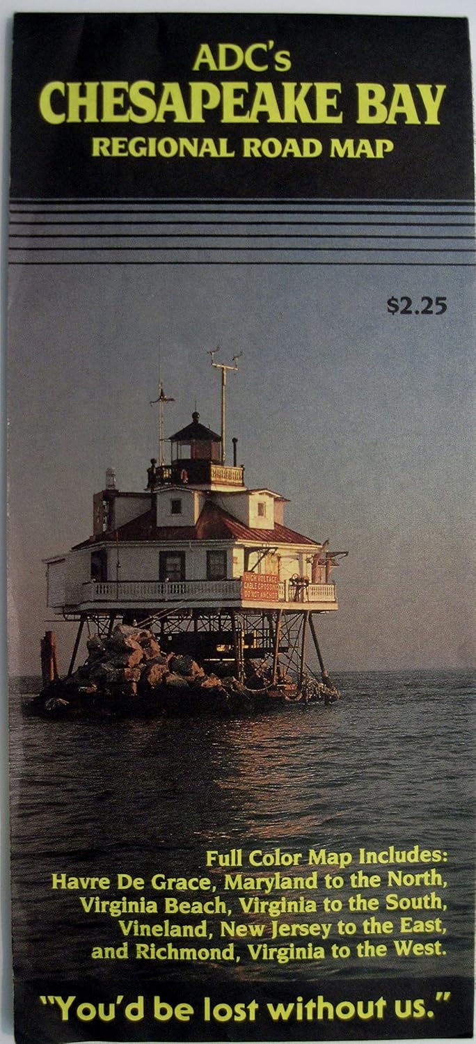 Adc Chesapeake Bay Regional Road Map: 9780875300955: Amazon.com: Books
