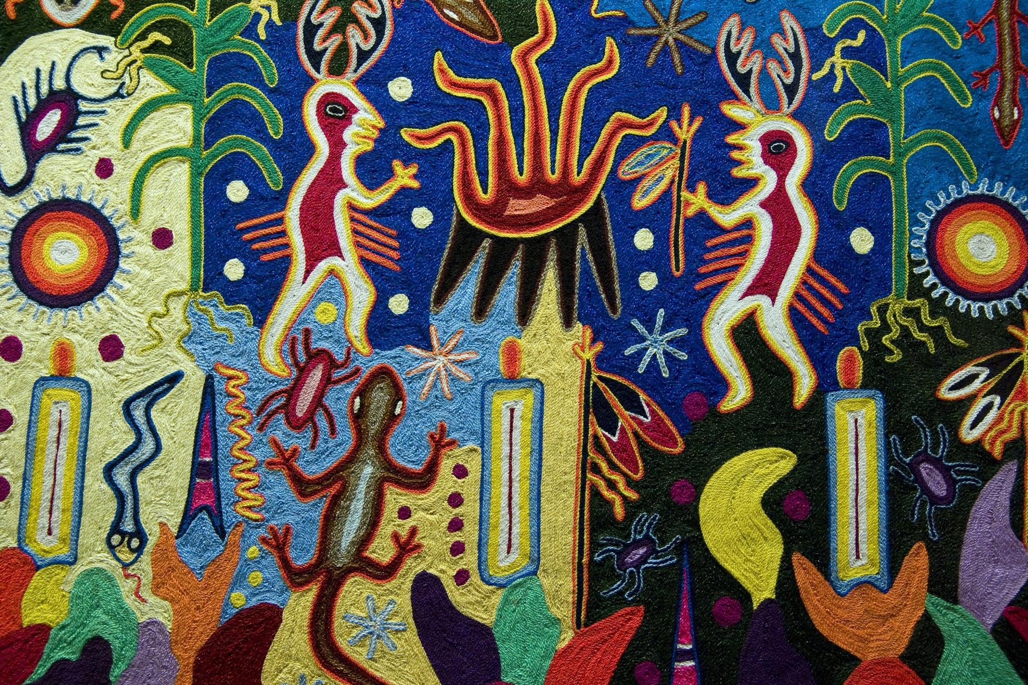 Blank Mexican Yarn Painting