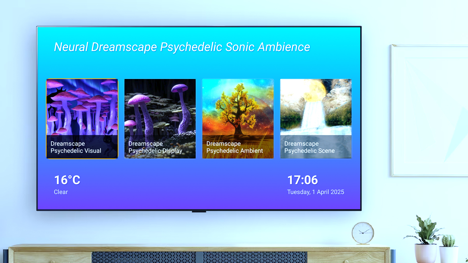 Neural Dreamscape - AI-Powered Hypnotic Visuals - Psychedelic Sonic ...