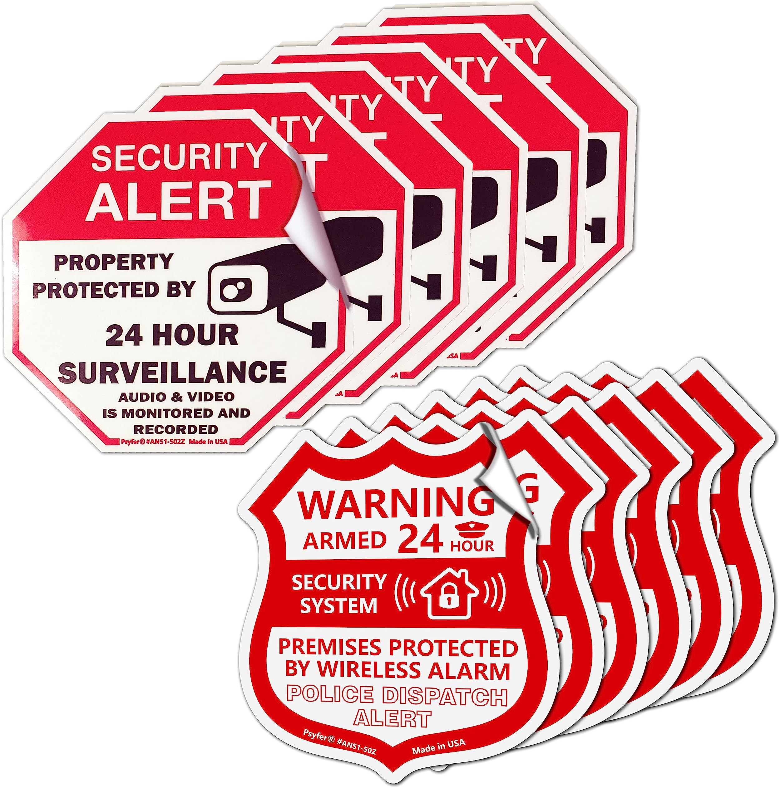 Amazon.com: 8 Door/Window Stickers Compatible with Vivint Systems ...