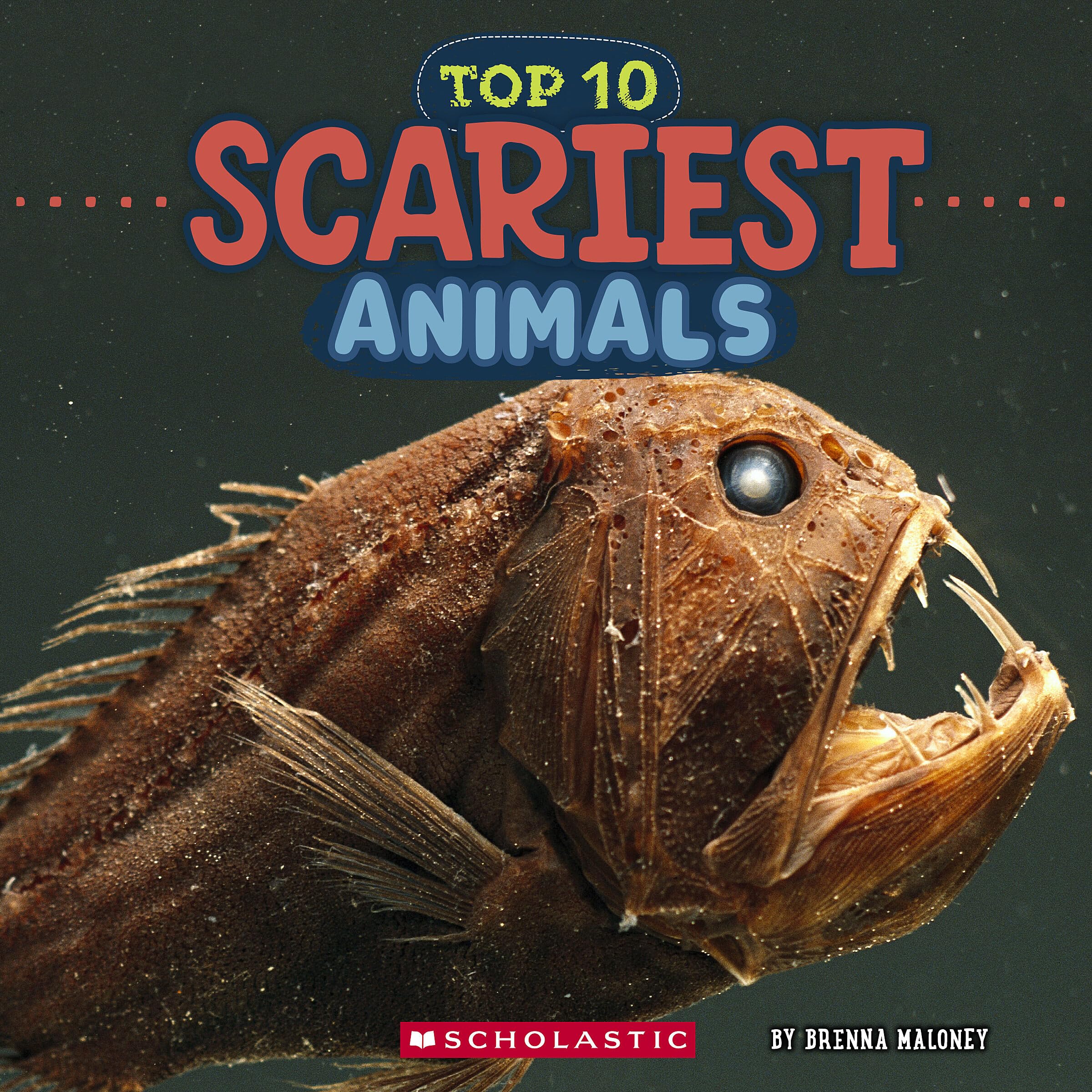Top 10 Scariest Animals (Wild World): Maloney, Brenna: 9781546136088 ...