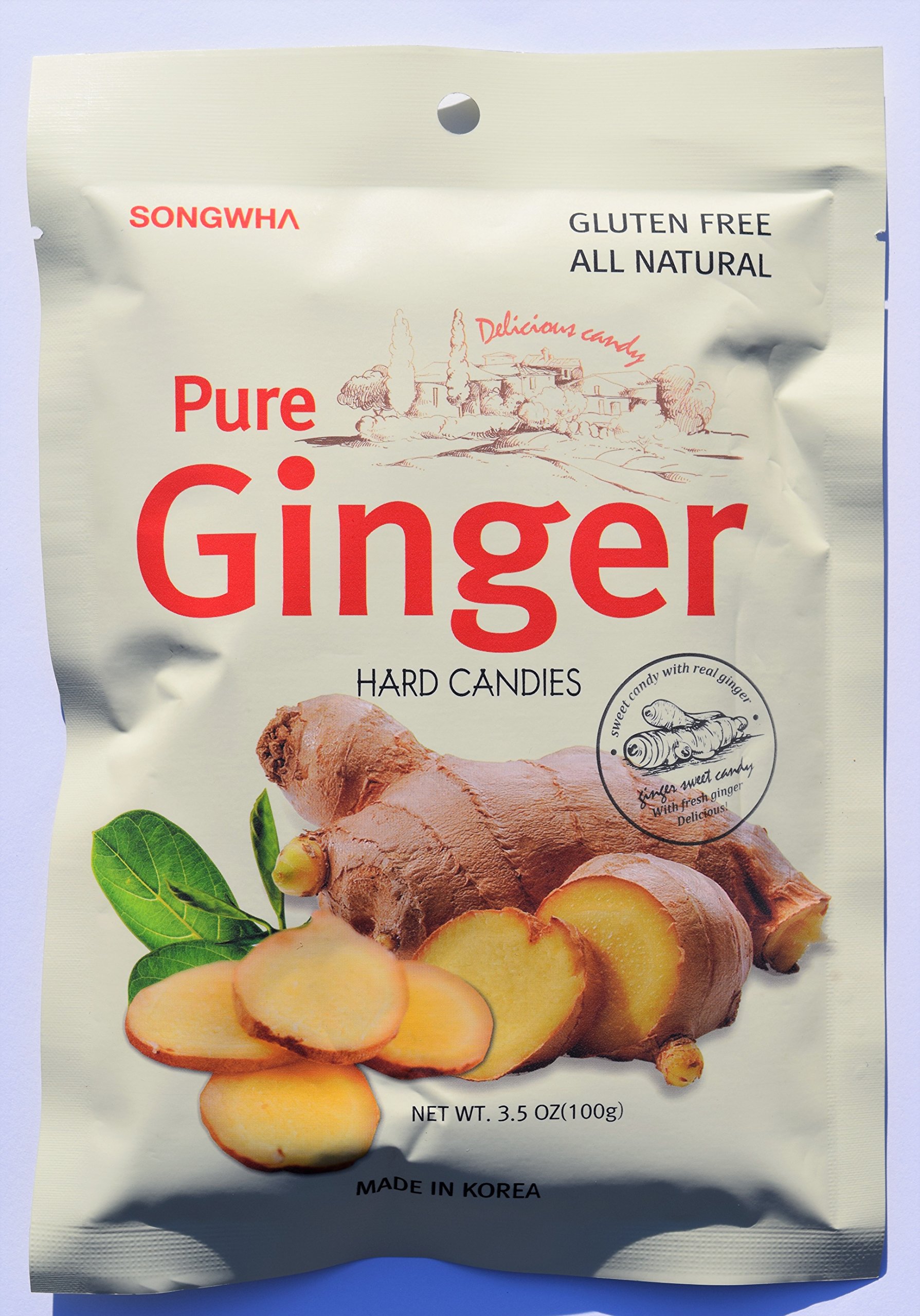 Amazon.com : Pure Ginger Hard Candies 3 bags : Grocery & Gourmet Food