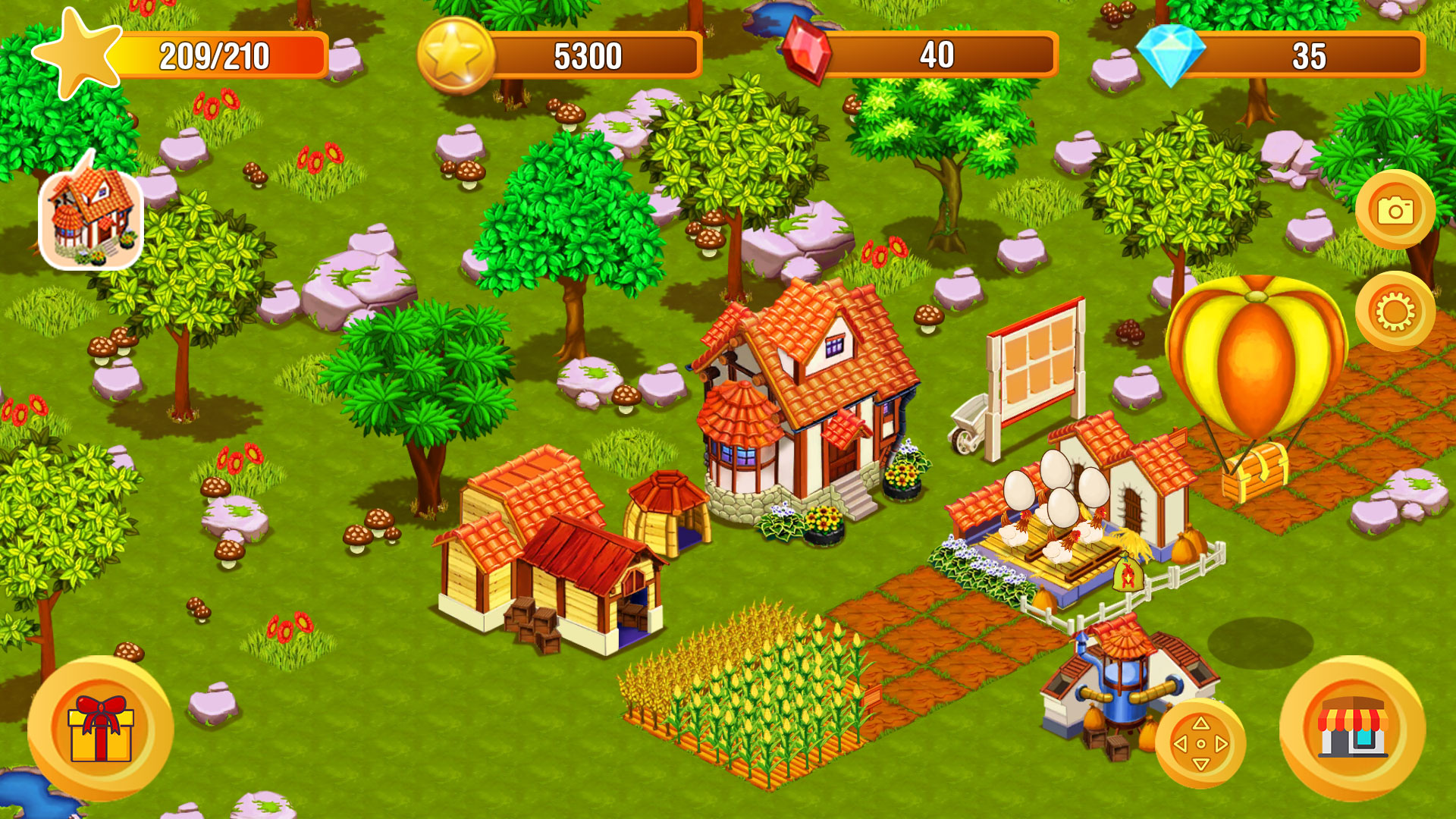 Village Farm Adventure: Offline Farming Simulator & Harvest Games - App ...