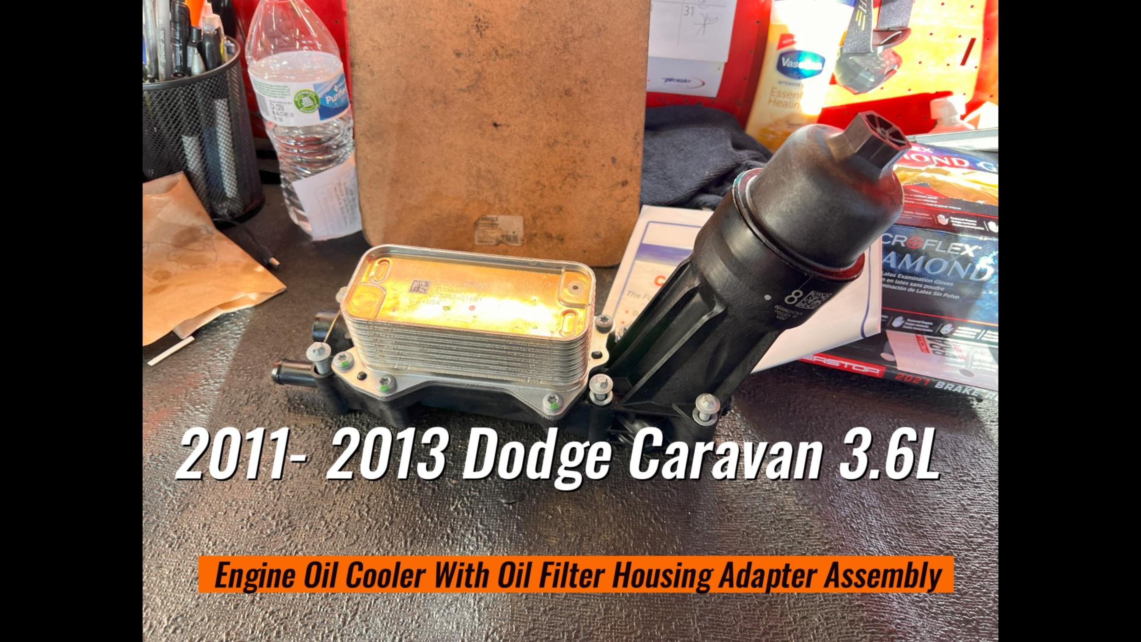 Watch 2011-2013 Dodge Caravan 3.6L Oil Filter House Assembly on Amazon Live