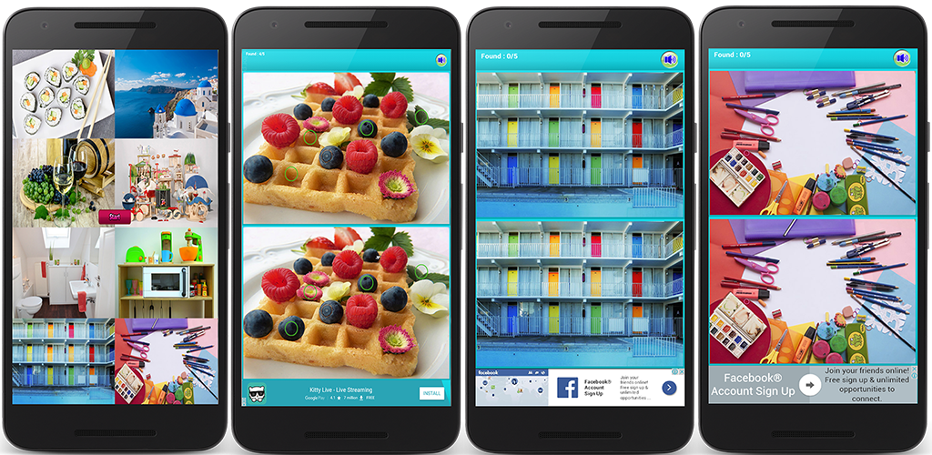 Find Differences Lazy 100 - App on Amazon Appstore