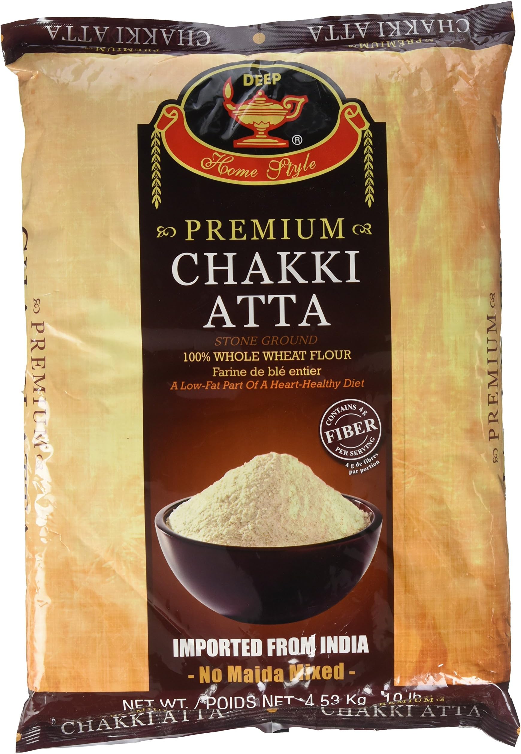 Amazon.com : Desi Kitchen Multigrain (10 Super Grains) Wheat Flour ...