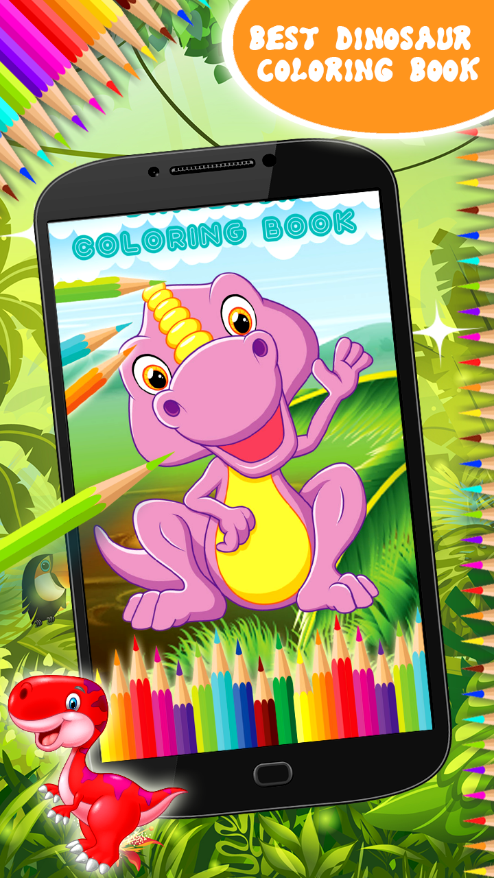 Dinosaur Coloring Book - App on Amazon Appstore