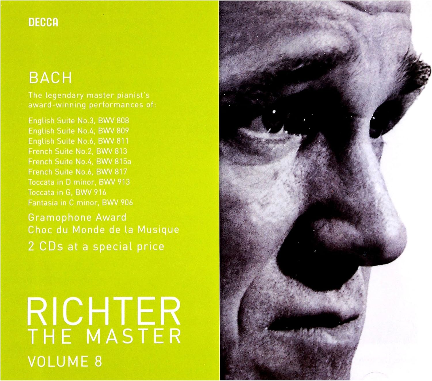 V8 Richter The Master: Bach / English & French Suites: RICHTER ...