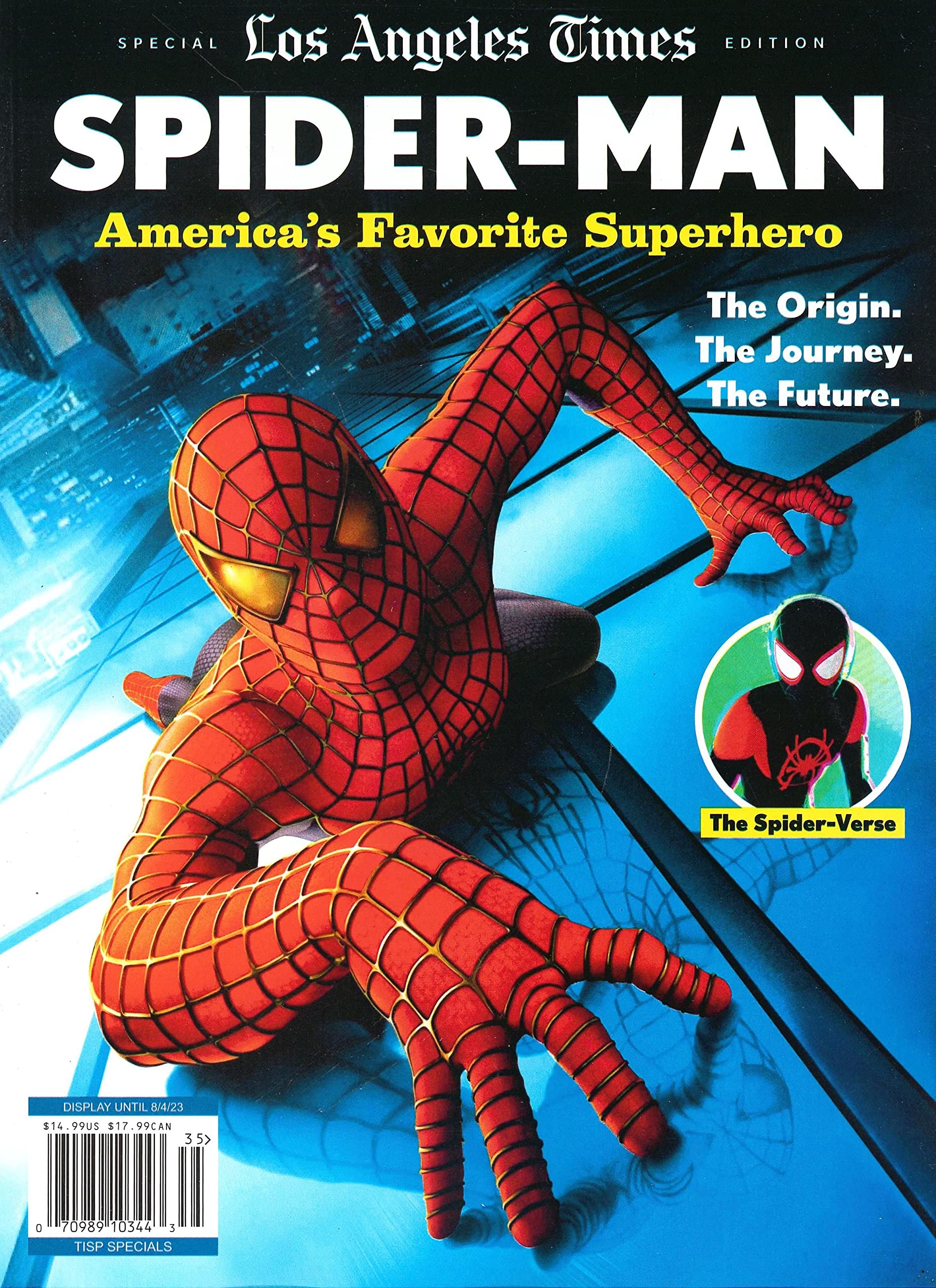 LOS ANGELES TIMES MAGAZINE - .SPECIAL EDITION 2023 - SPIDER-MAN (COVER ...