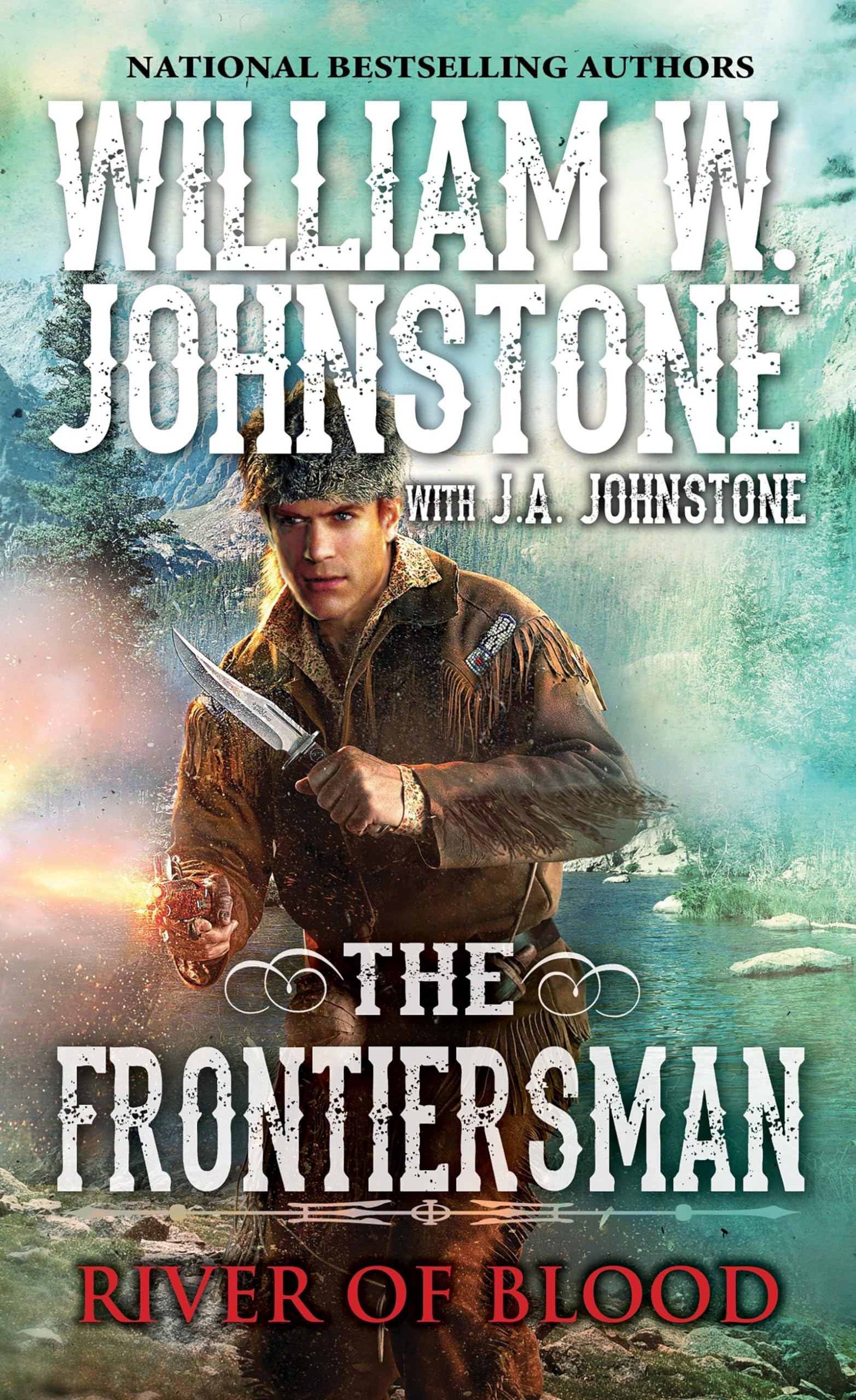 Amazon.com: River of Blood (The Frontiersman): 9780786039494: Johnstone ...